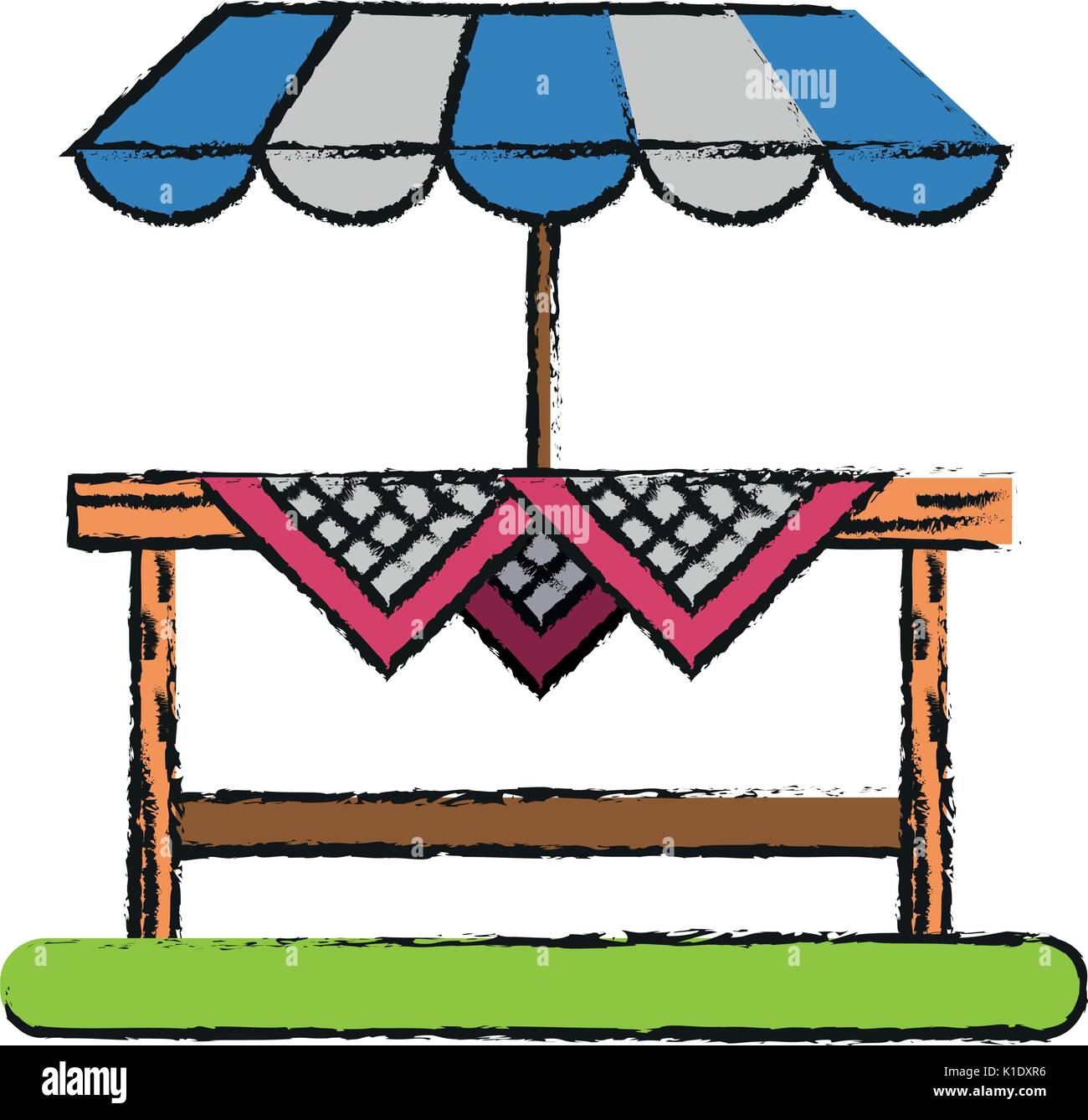 table vector illustration Stock Vector Image & Art - Alamy