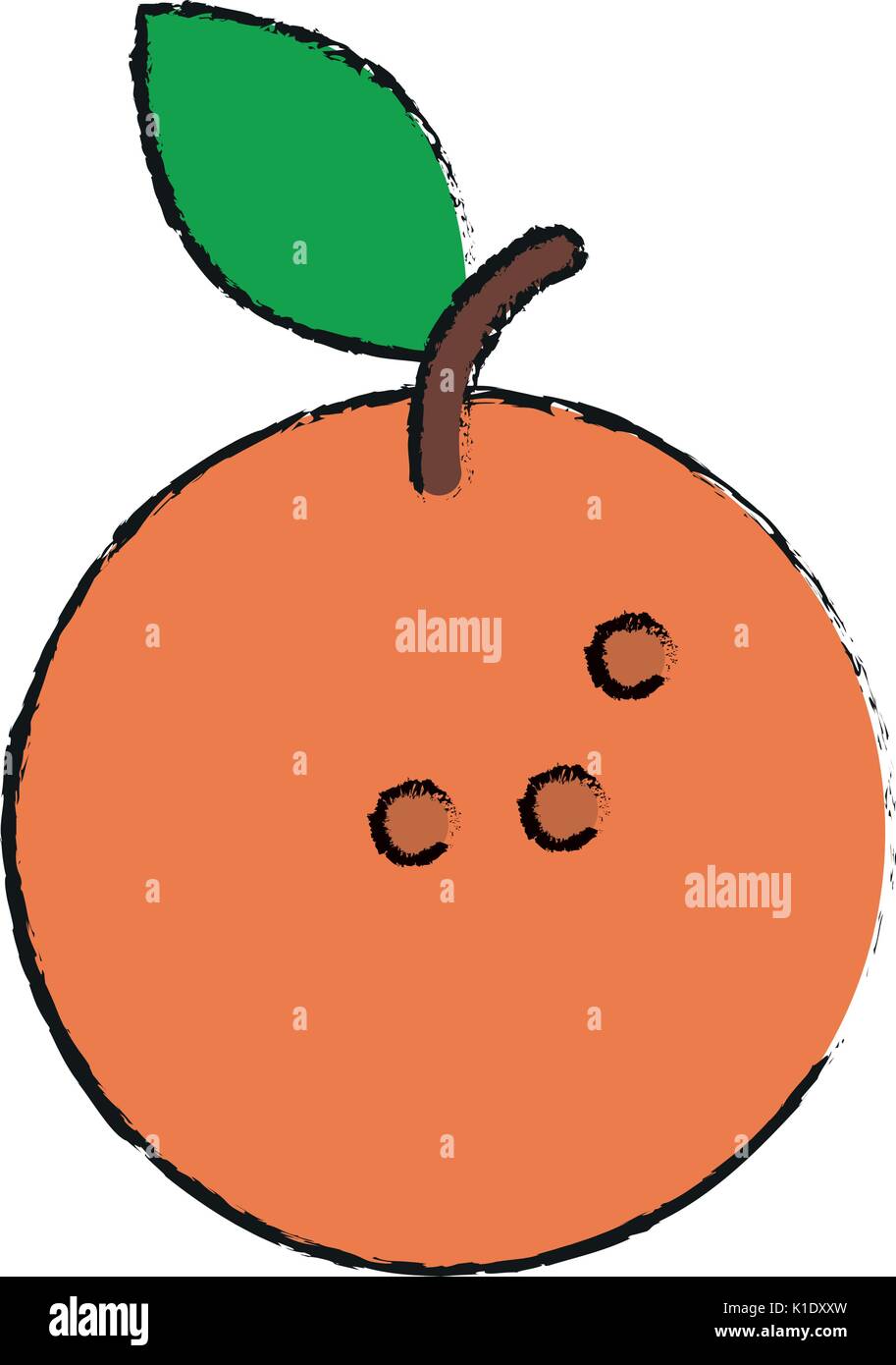 orange vector illustration Stock Vector Image & Art - Alamy