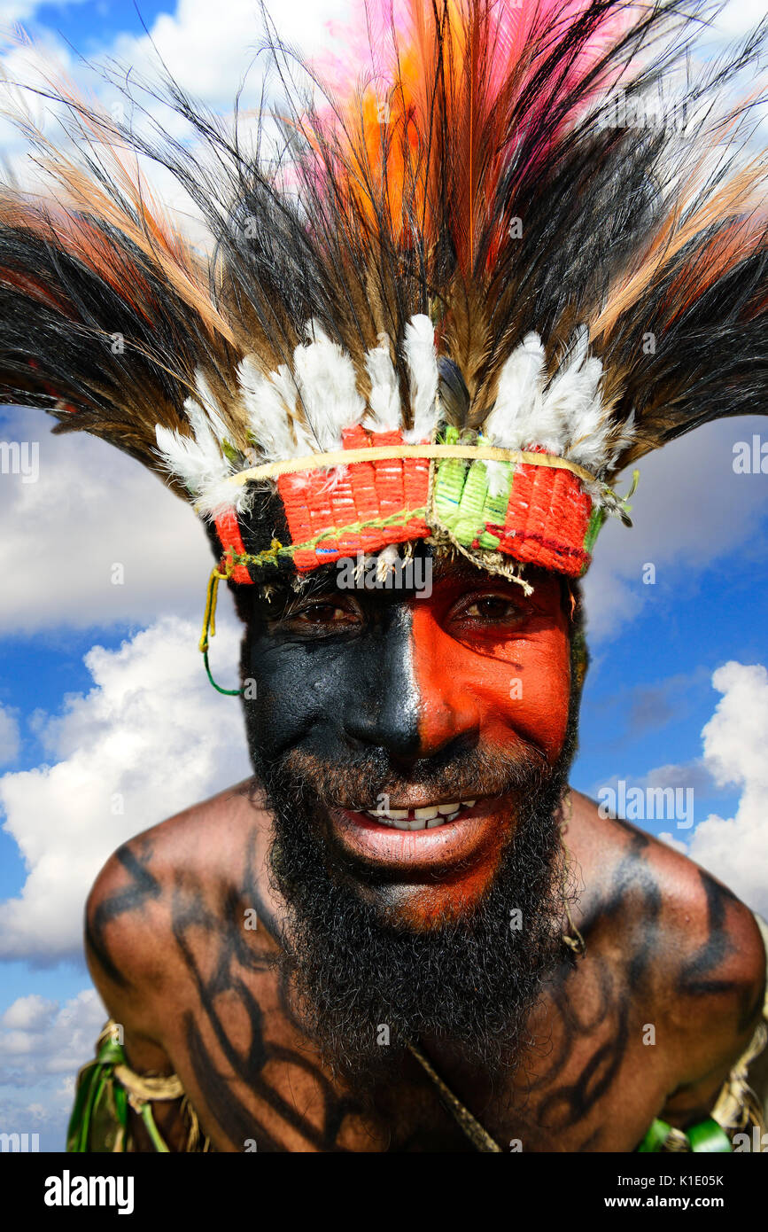 Native of the Highland Tribes, Sandhown Warriors, portrait, Sing-Sing ...