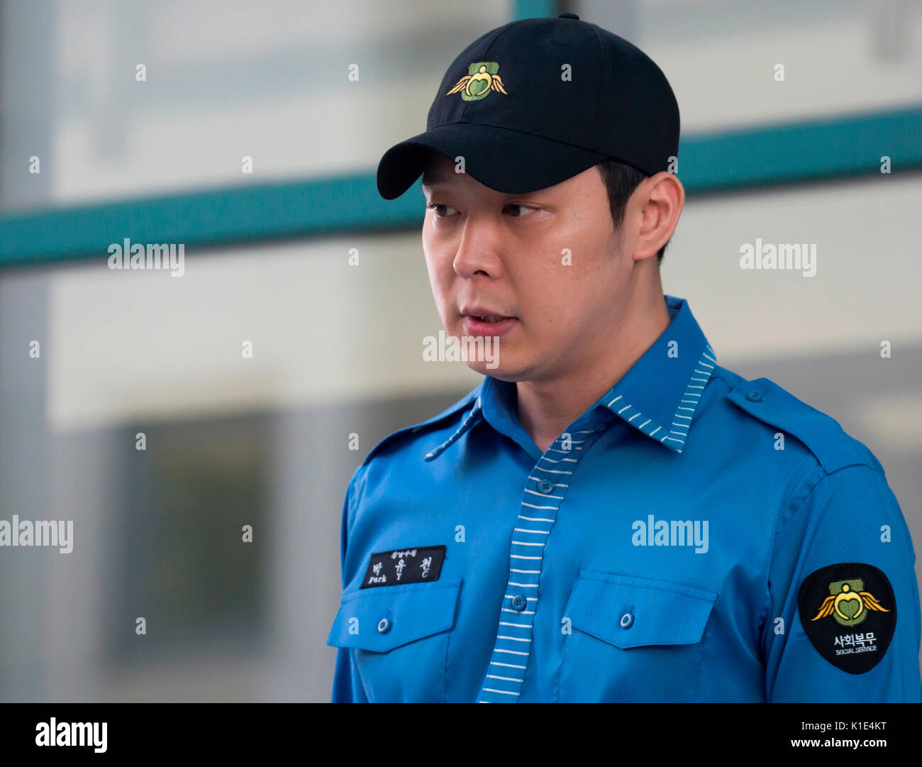 Seoul, South Korea. 25th Aug, 2017. Park Yu-chun (JYJ), Aug 25, 2017 ...