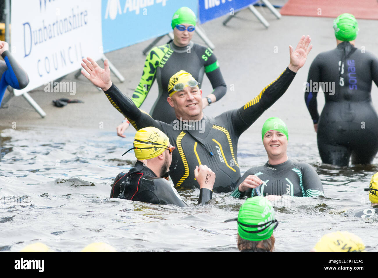 Swim loch lomond hi-res stock photography and images - Alamy