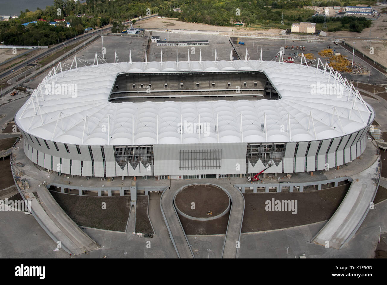 The 'Rostov Arena', photographed in Rostov-on-Don, Russia, 20 August ...