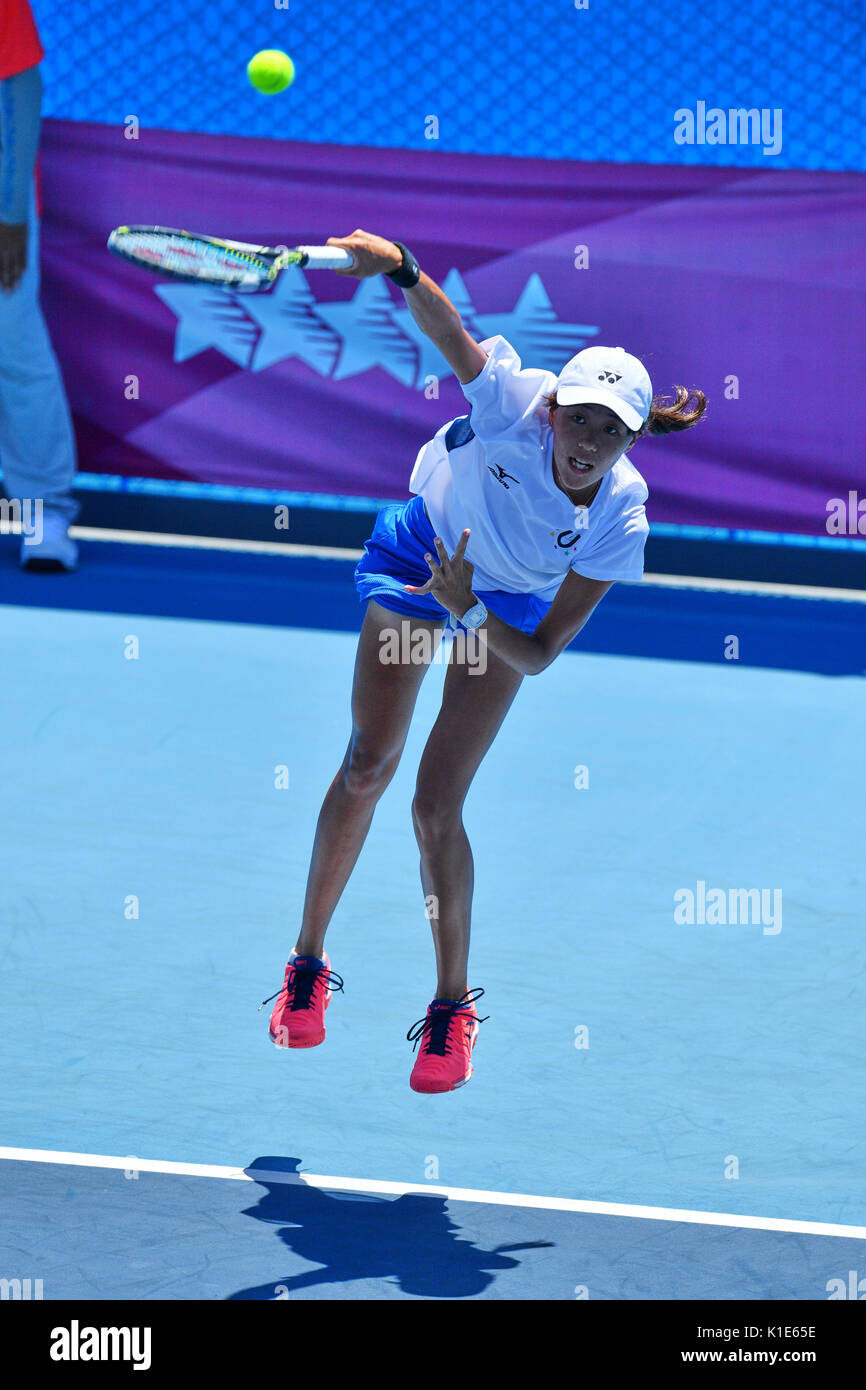 Erina Hayashi (JPN), AUGUST 26, 2017 - Tennis : The 29th Summer ...
