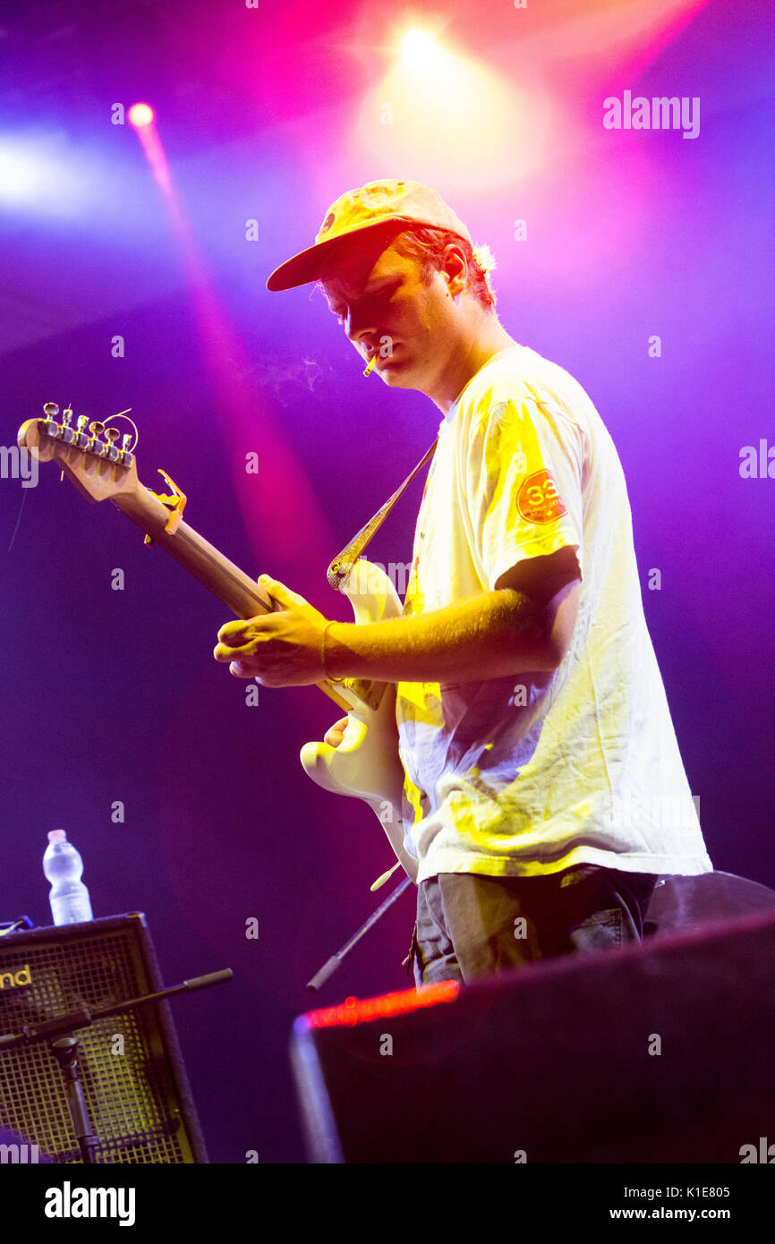 Turin Italy. 25th August 2017. The Canadian singer-songwriter MAC ...