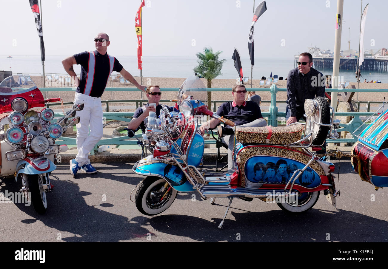 Mod Scooter 1960s High Resolution Stock Photography and Images - Alamy