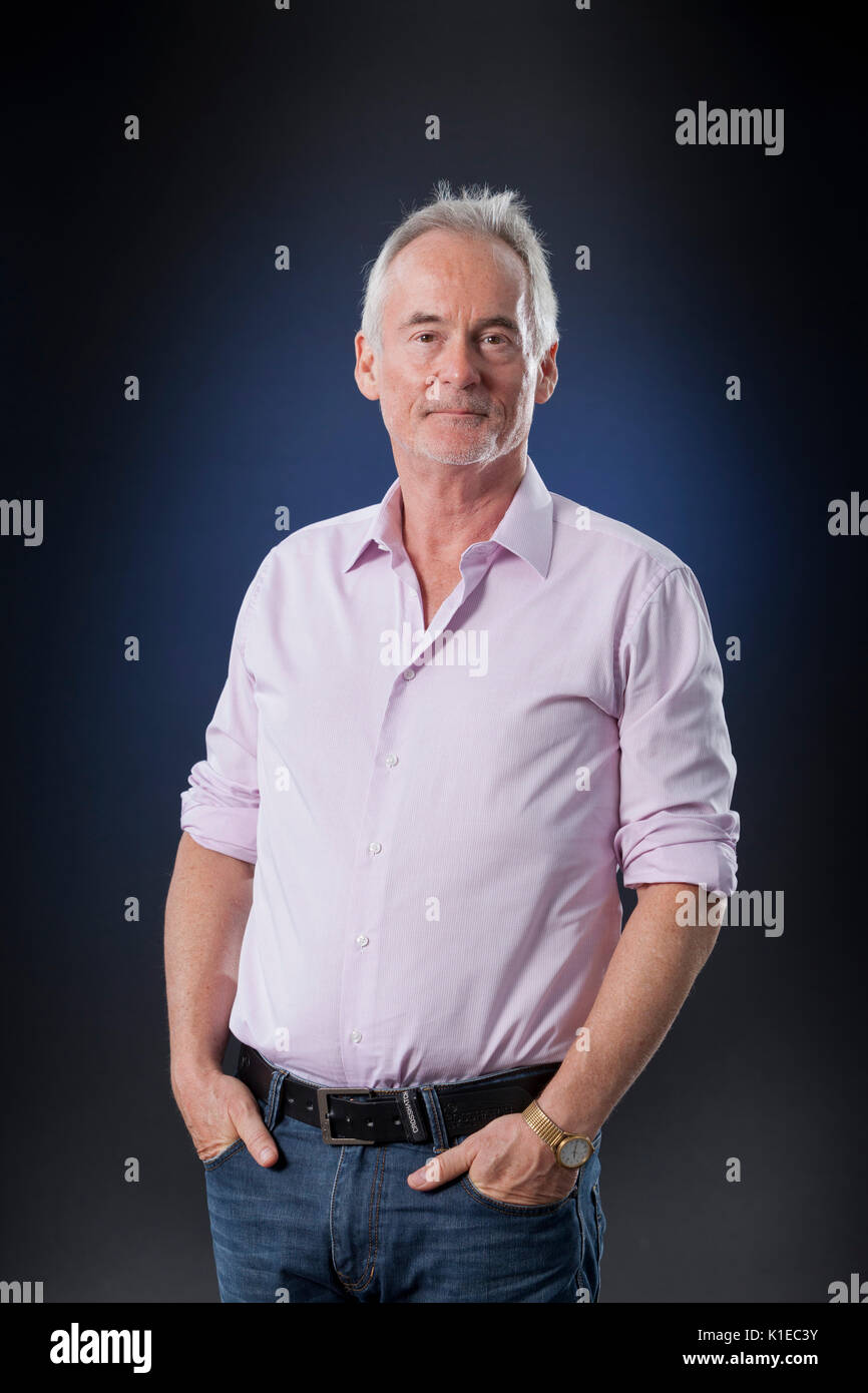 Edinburgh, UK. 27th August 2017. Martin Sixsmith, the British author ...