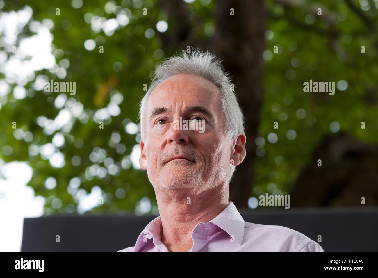 Edinburgh, UK. 27th August 2017. Martin Sixsmith, the British author ...