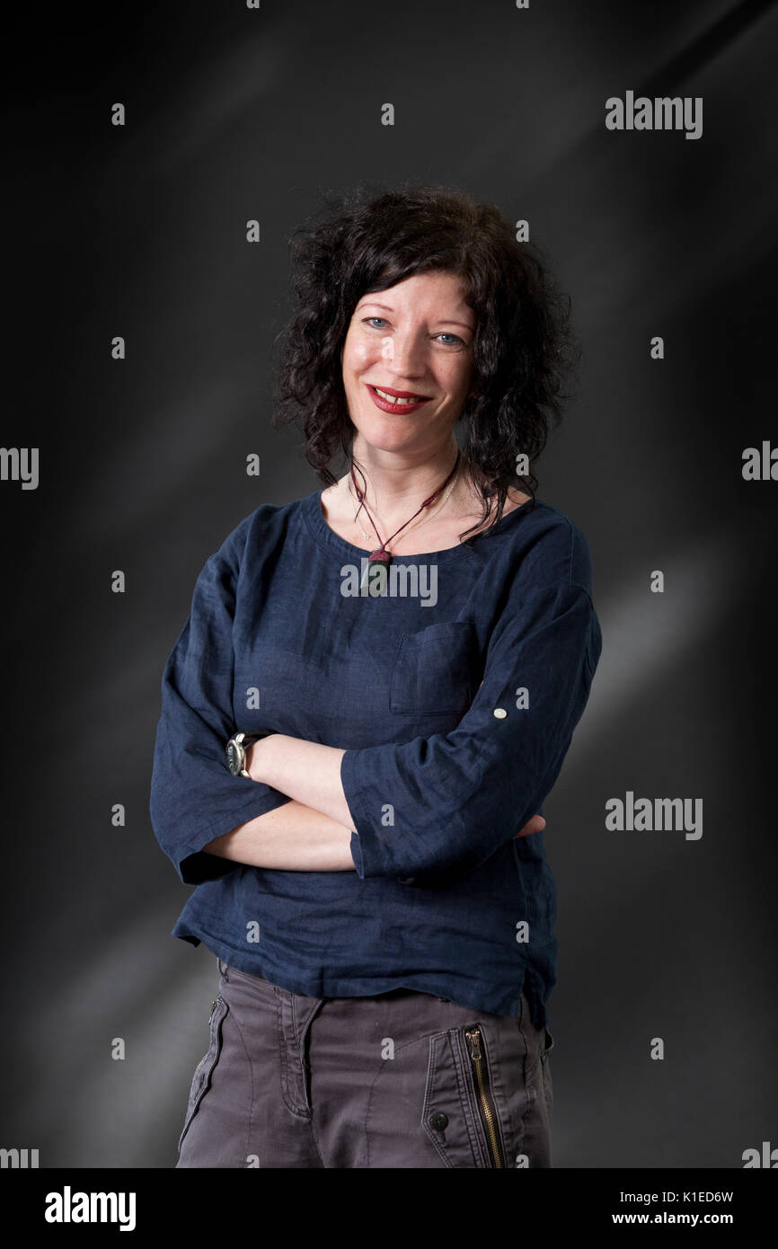 Edinburgh, UK. 27th August 2017. Jess Richards, the British author ...