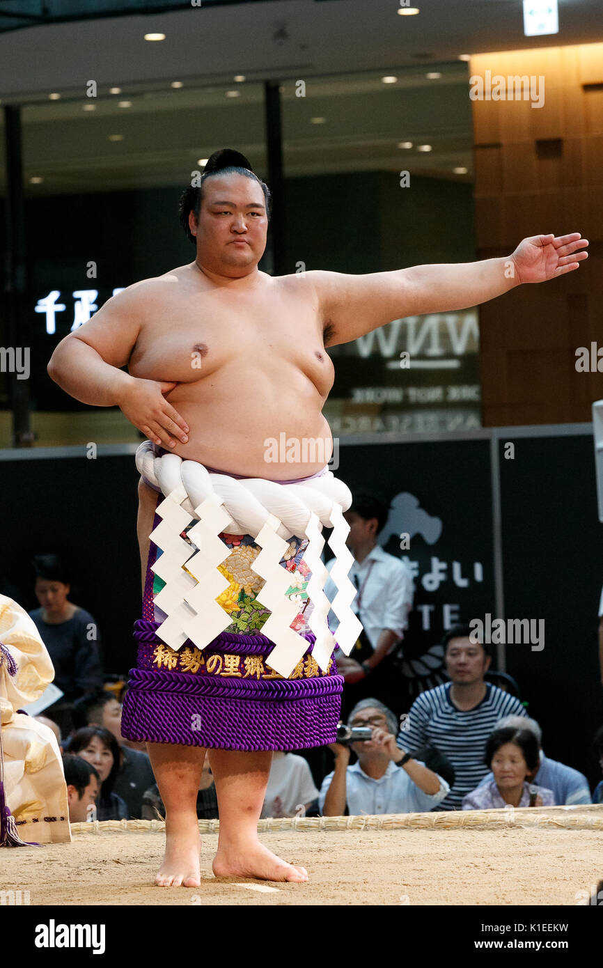 Tokyo, Japan. 27th August, 2017. Sumo wrestler Kisenosato Yutaka ...