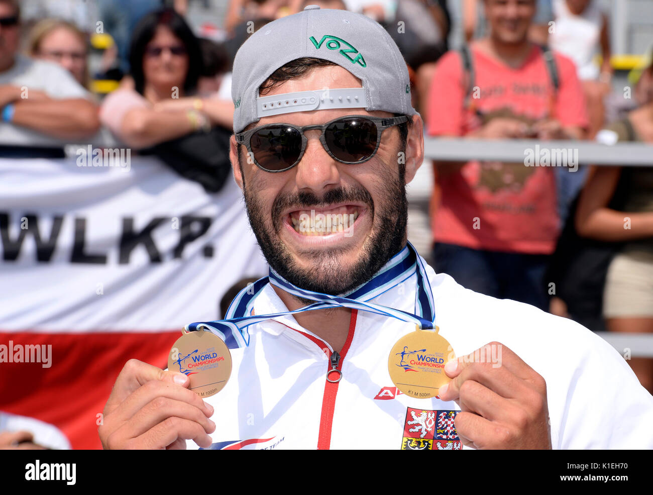 Racice, Czech Republic. 27th Aug, 2017. Josef Dostal of Czech won 2017 ...