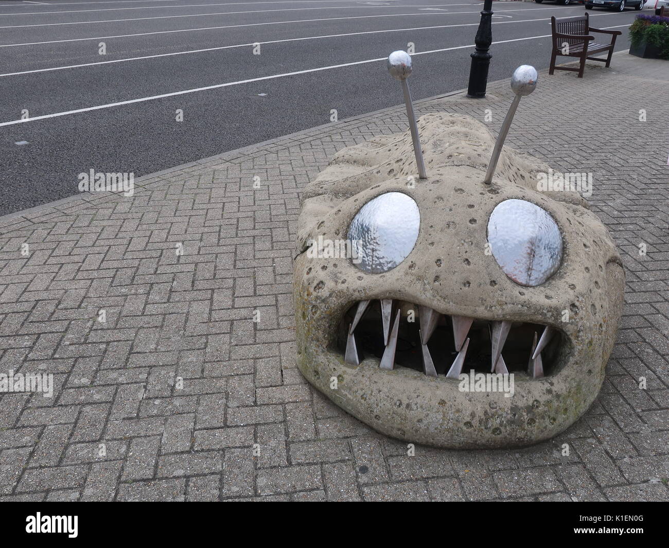 The Gribble seat, Yarmouth harbour, Isle of Wight, UK Stock Photo - Alamy