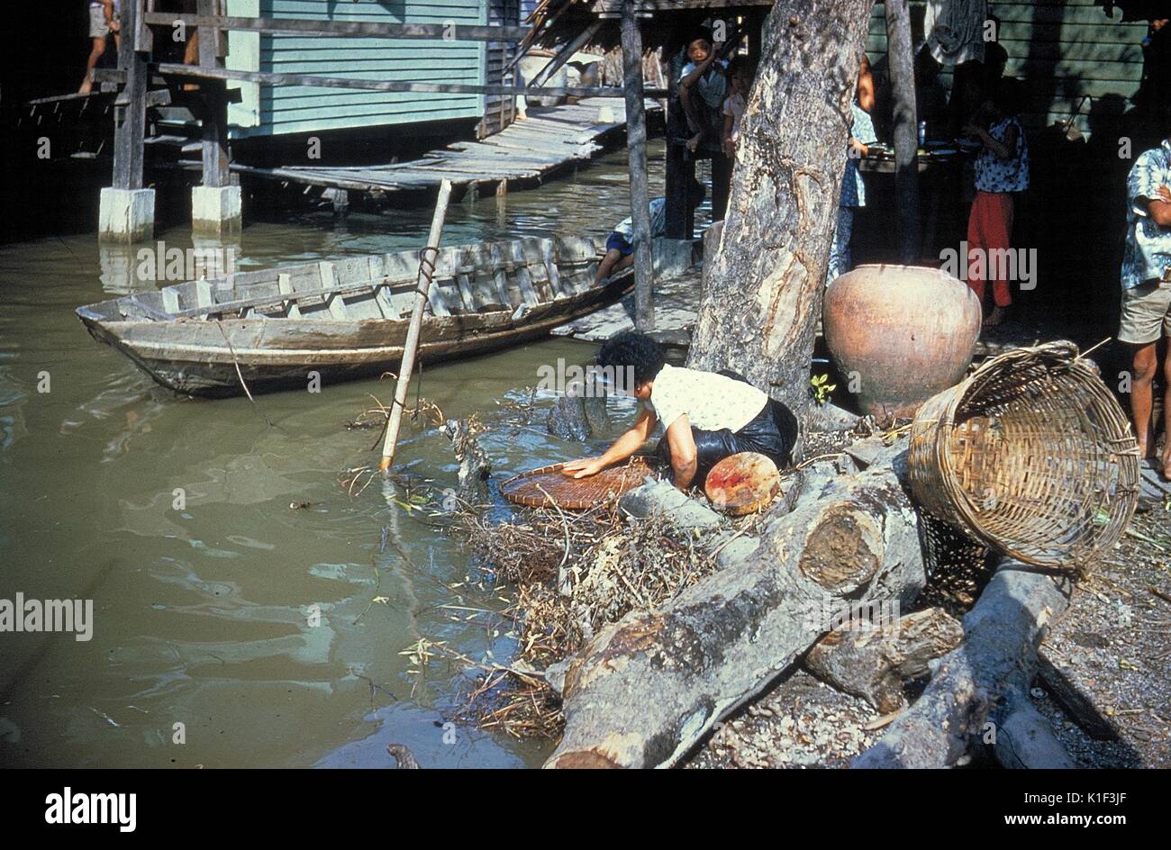 Typical Vibrio cholera contaminated water supply. Ingestion of V ...