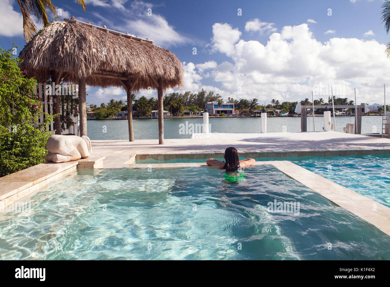Summer in Miami, Florida, USA Stock Photo - Alamy