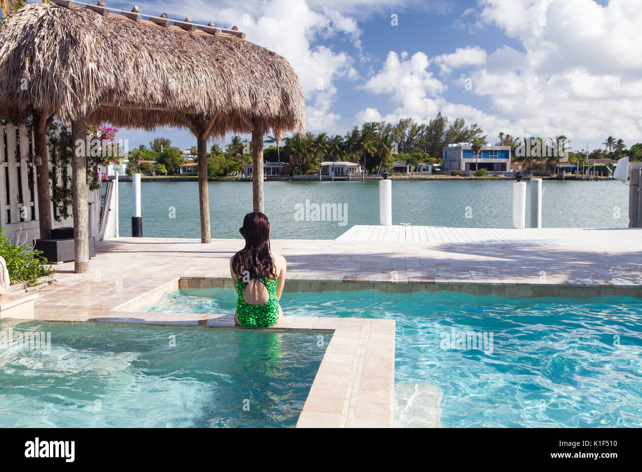 Summer in Miami, Florida, USA Stock Photo - Alamy