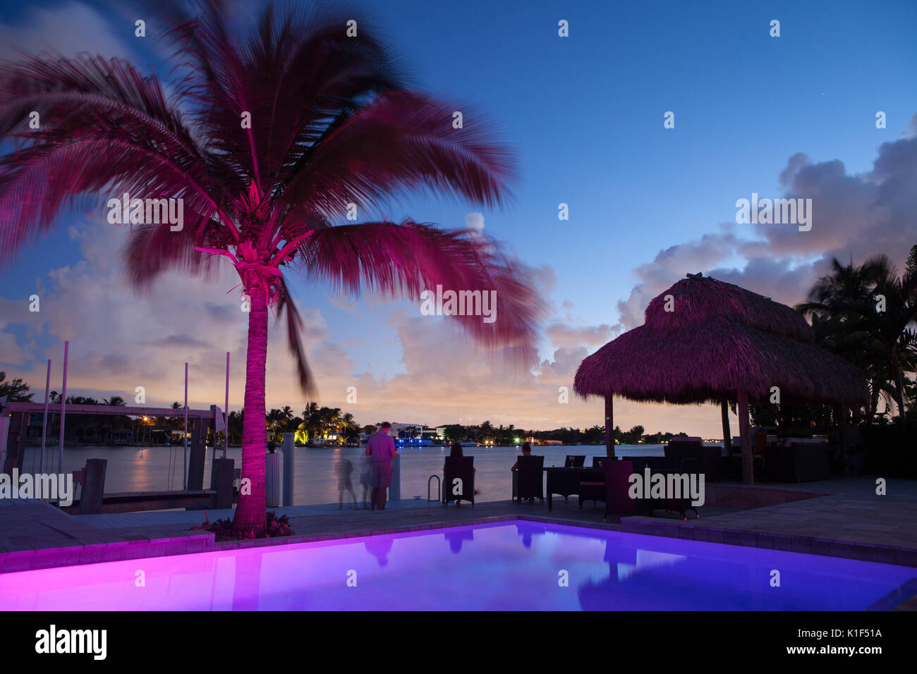 Summer in Miami, Florida, USA Stock Photo - Alamy