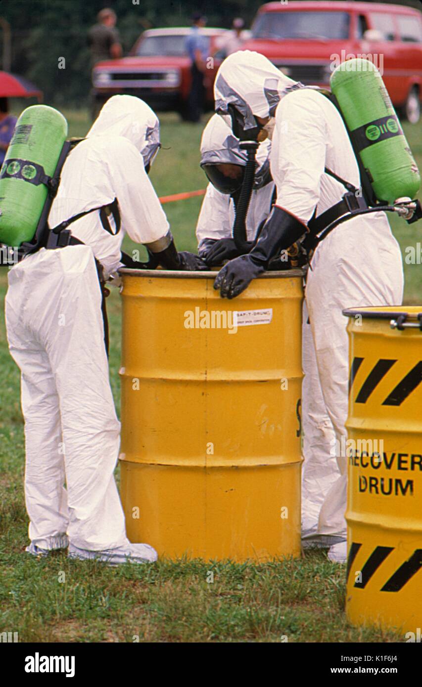 Hazardous Materials Containment, Fire and emergency response personnel ...