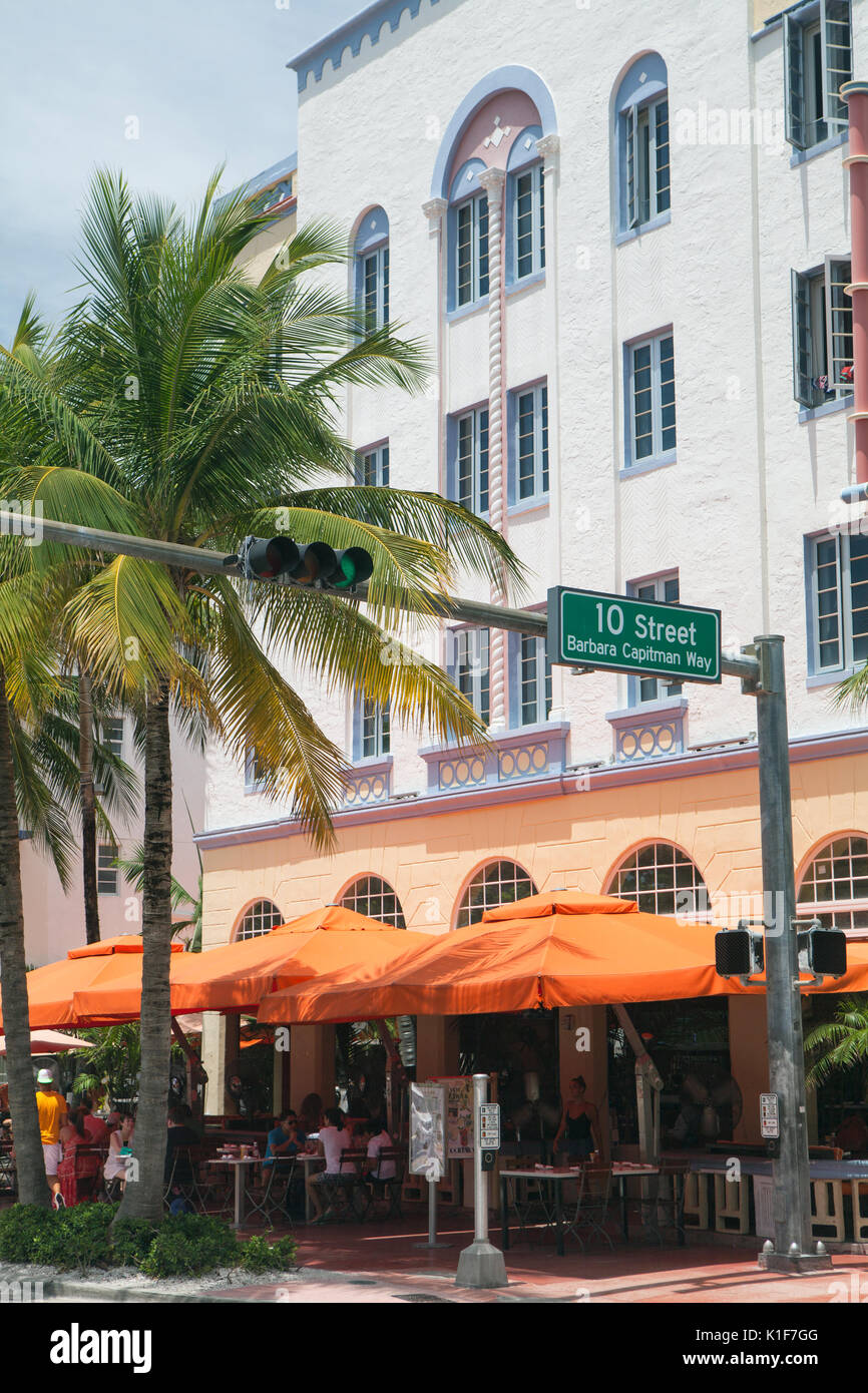 Summer in Miami, Florida, USA Stock Photo - Alamy