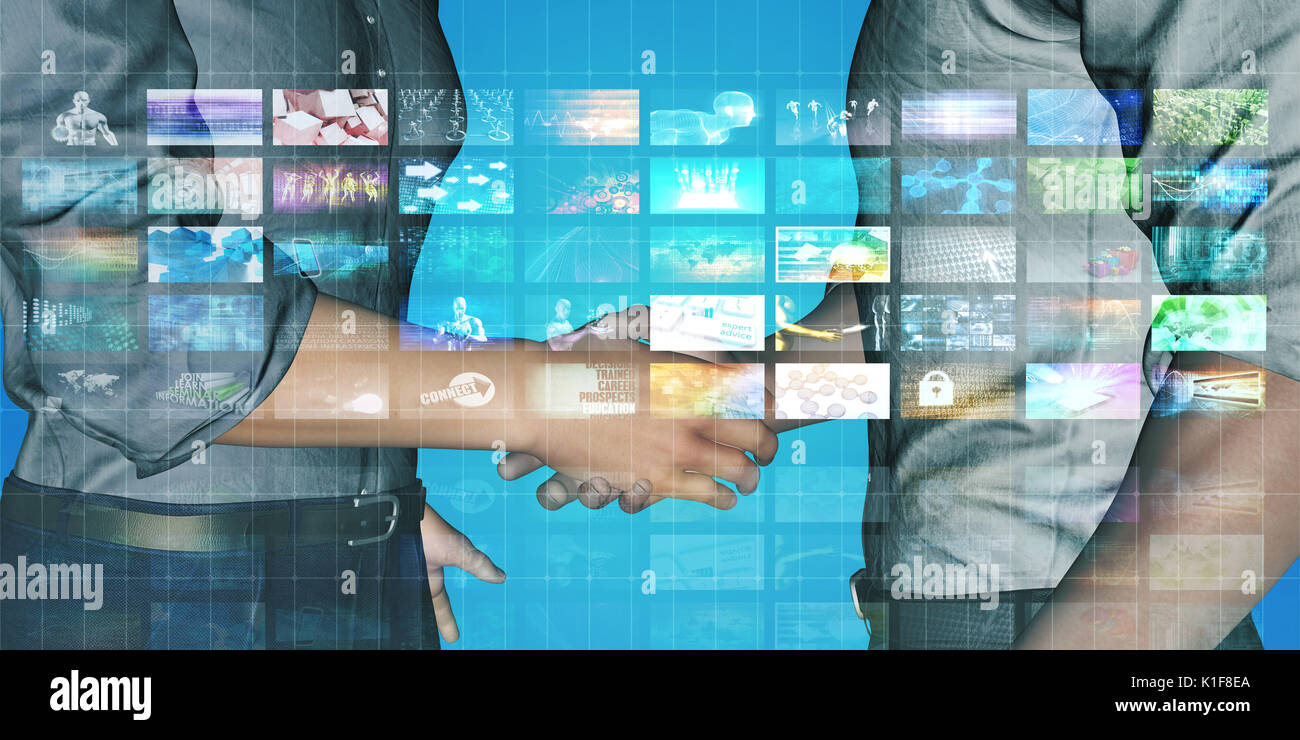Project Management and an Agile Organization as Background Stock Photo ...