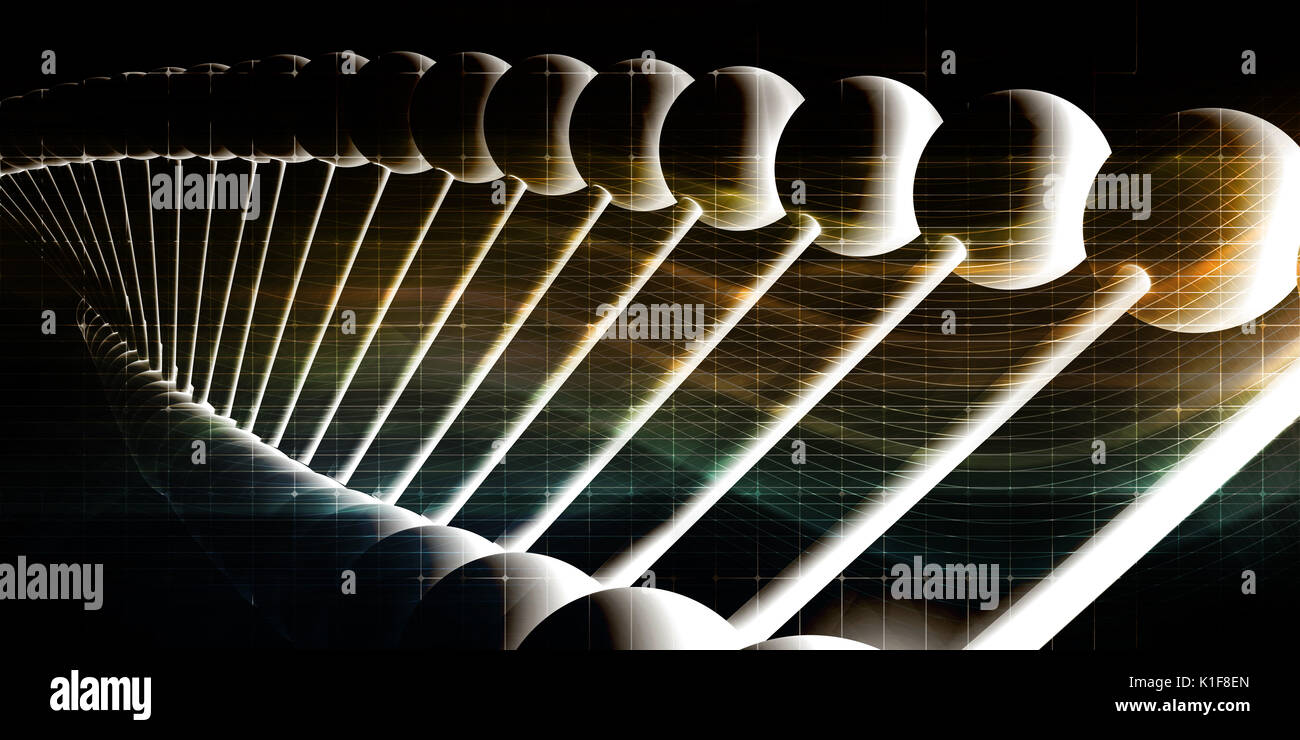 Pharmaceutical Abstract Background with Molecule Chemical Structure ...