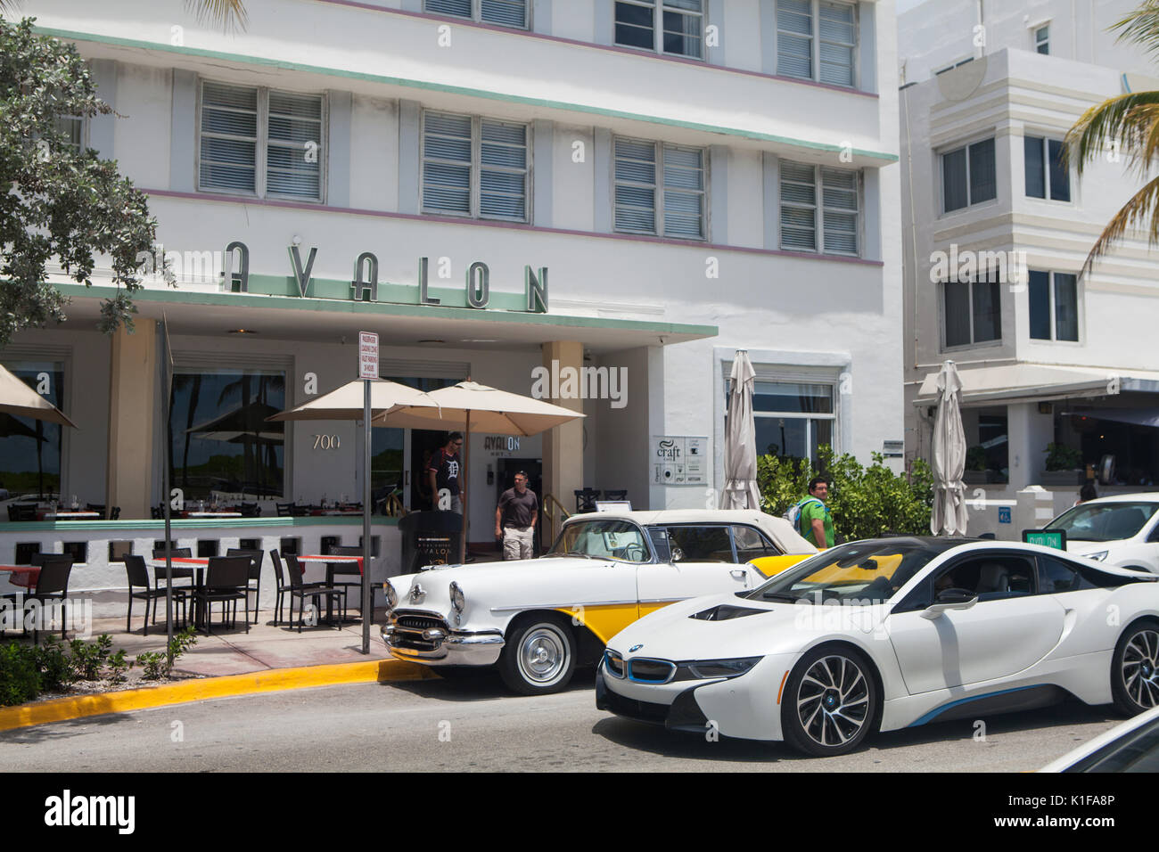 Summer in Miami, Florida, USA Stock Photo - Alamy