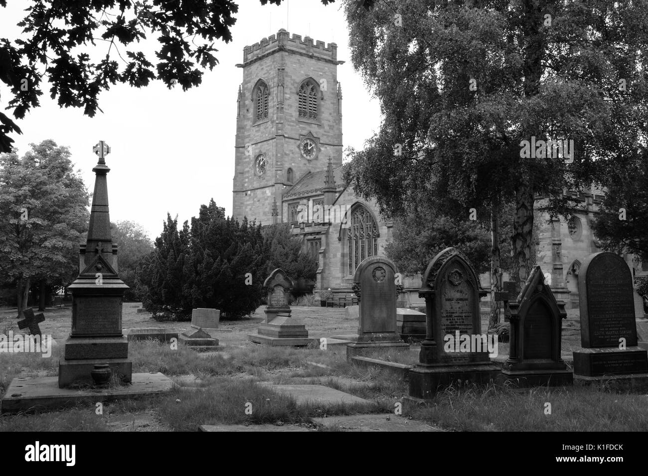 St. Mary's Church, Bowdon, Cheshire Stock Photo - Alamy