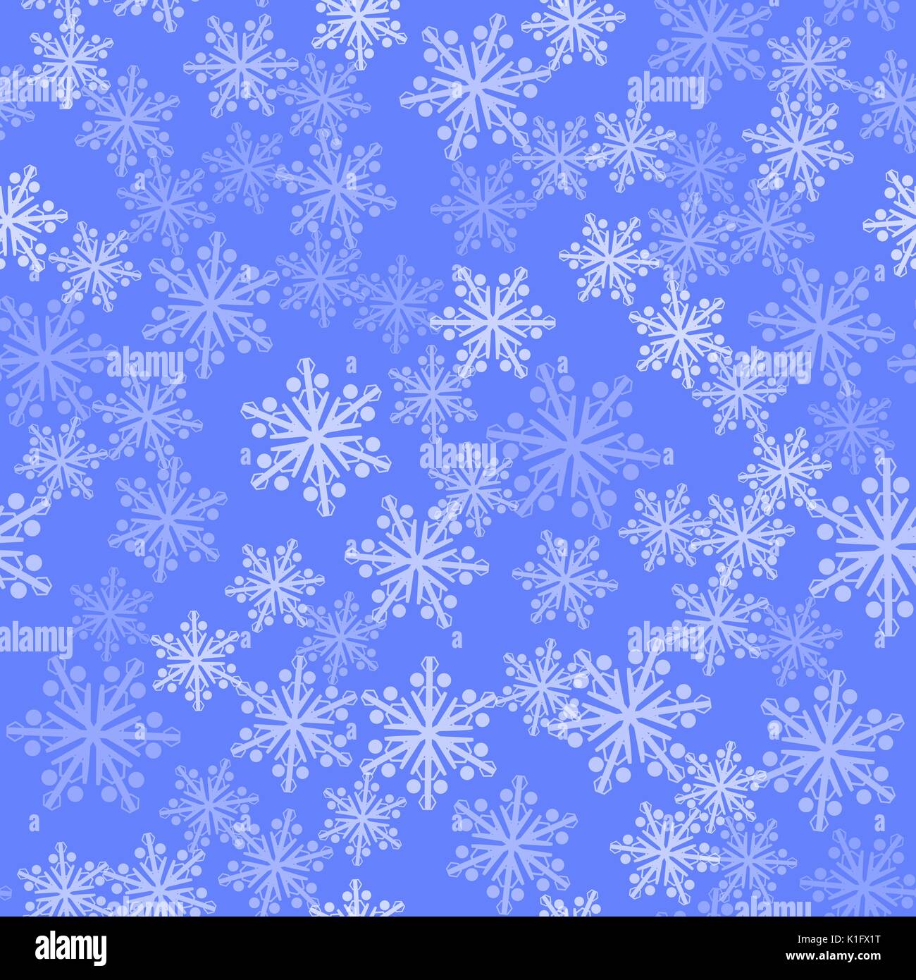 Show Flakes Seamless Pattern. Winter Texture Stock Vector Image & Art ...