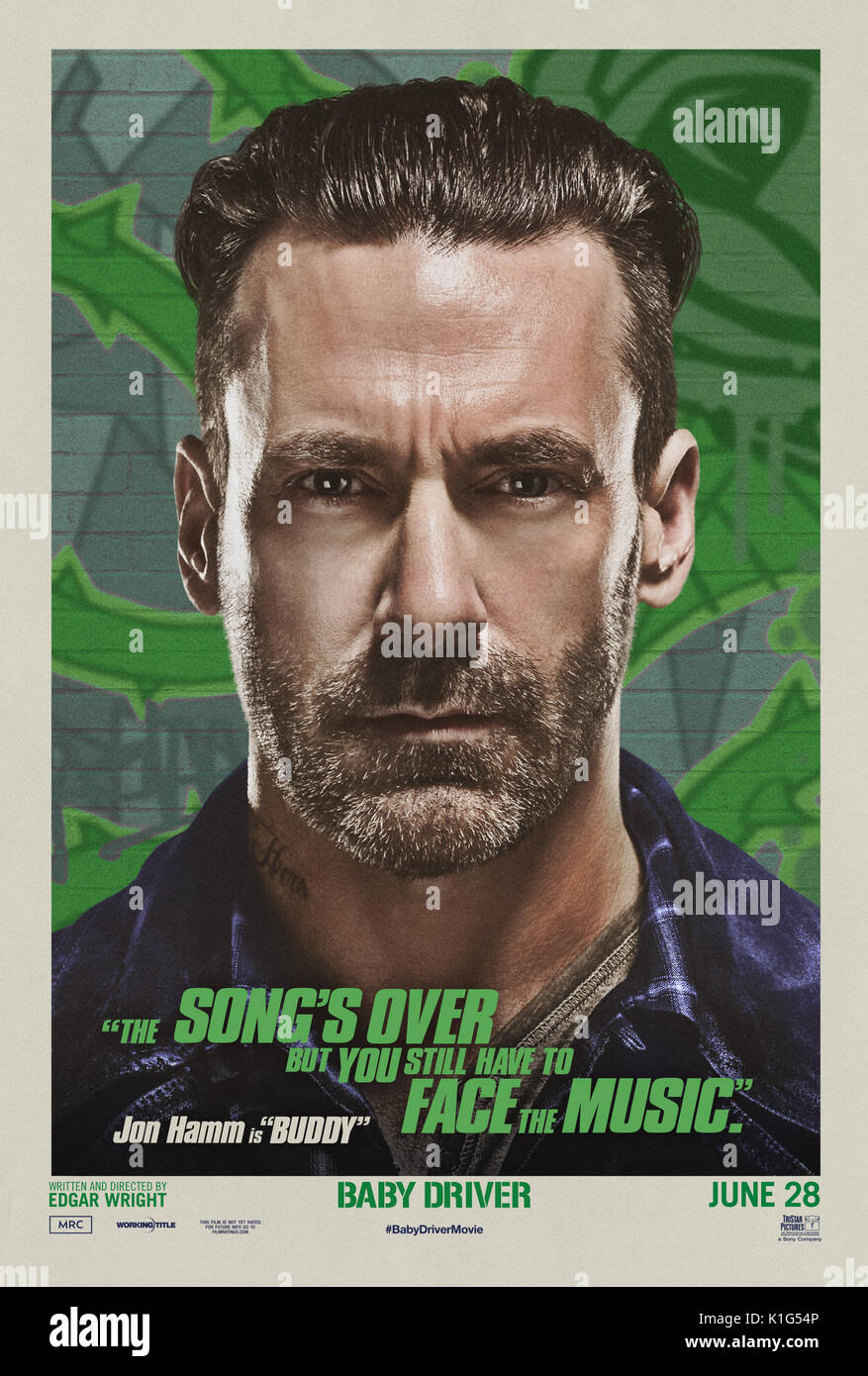Baby driver jon hamm hi-res stock photography and images - Alamy