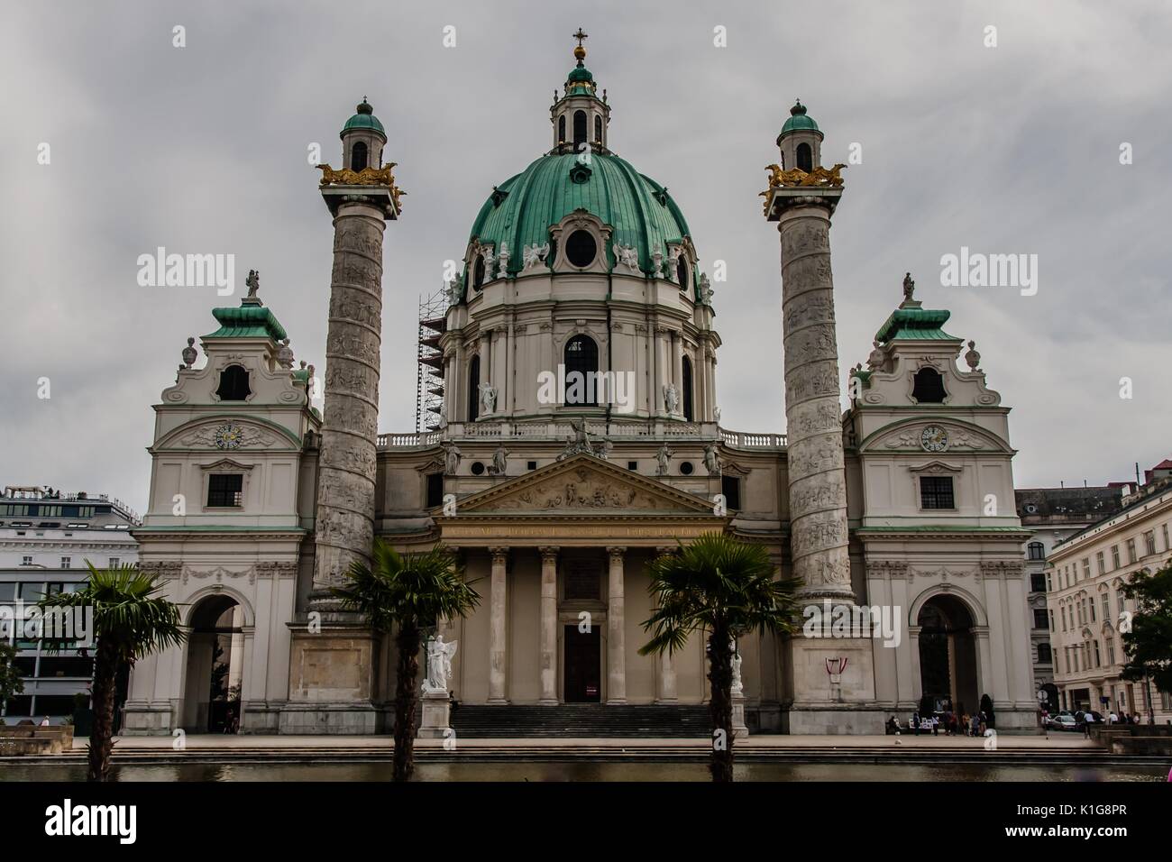 Karlskirche (Karl Church), Vienna Stock Photo - Alamy
