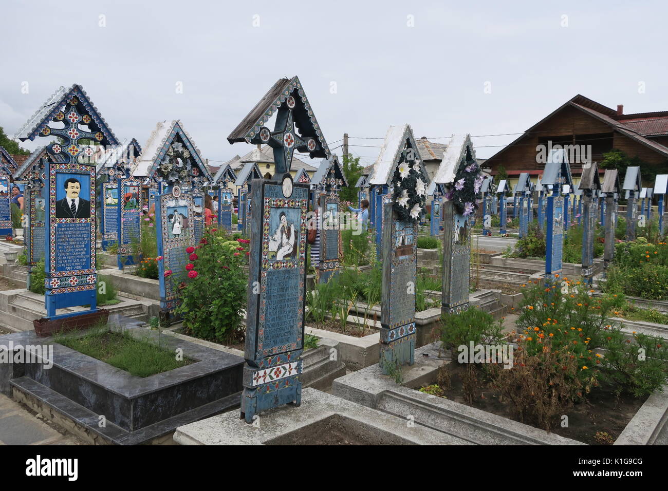 Merry Cemetery with handcarved gravestones with amusing stories about ...