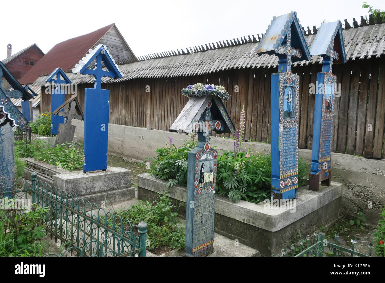 Merry Cemetery with handcarved gravestones with amusing stories about ...