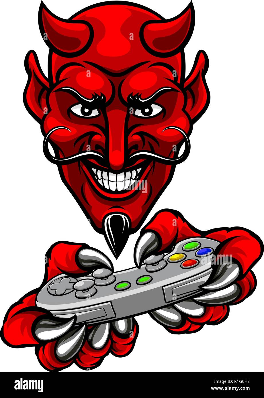 Computer demon hi-res stock photography and images - Alamy