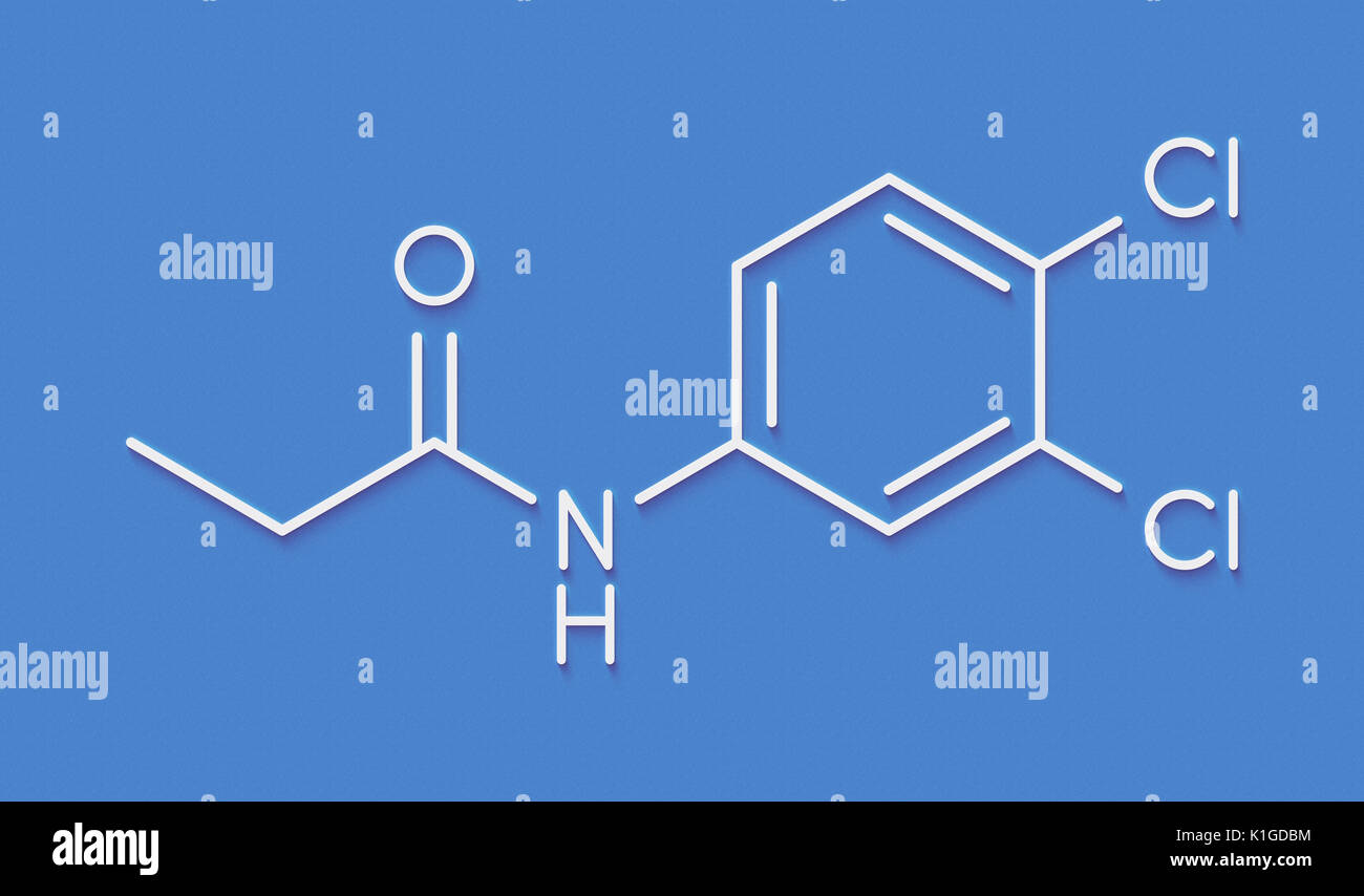 Propanil herbicide molecule hi-res stock photography and images - Alamy