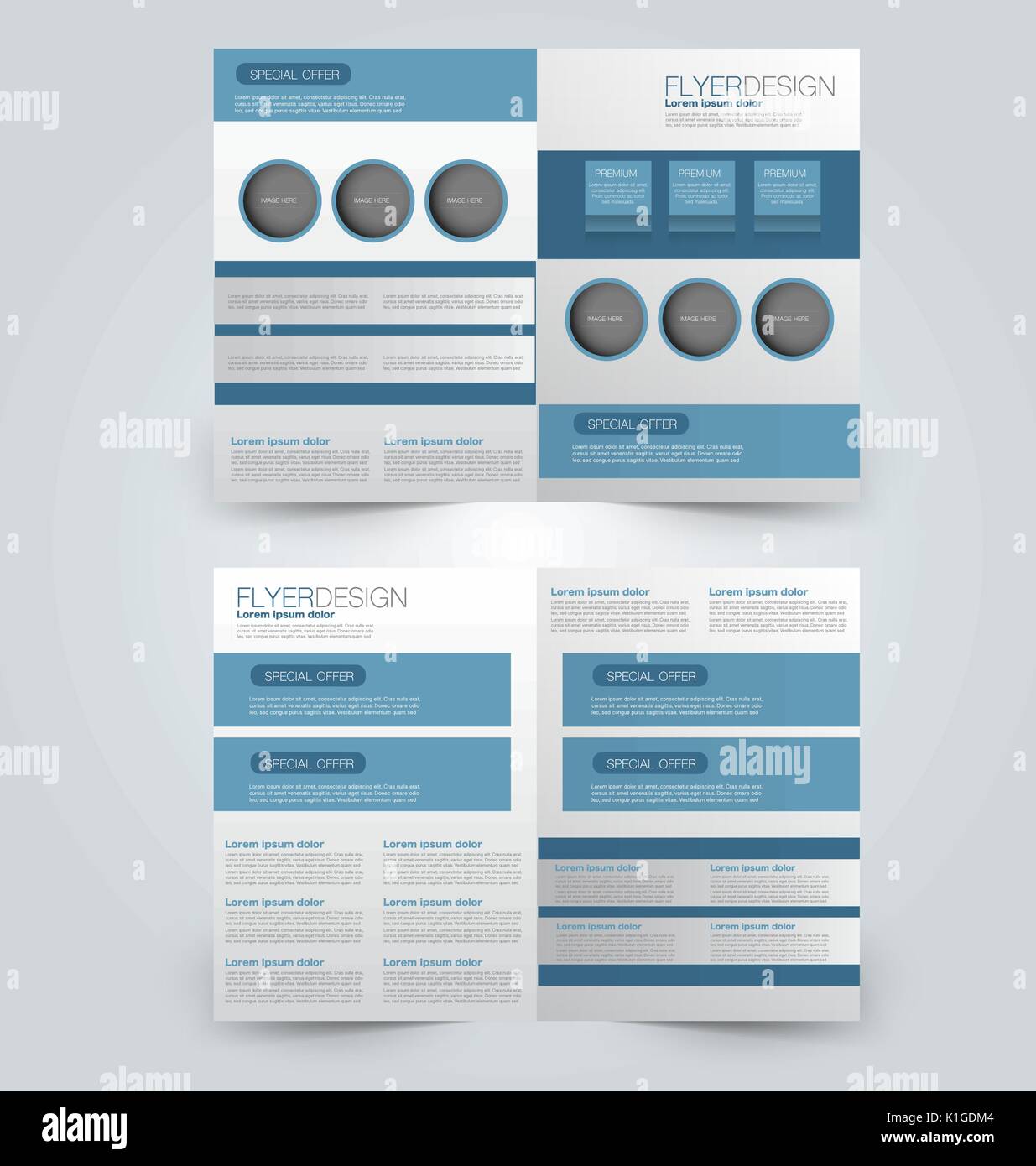 Abstract flyer design background. Brochure template. Can be used for ...