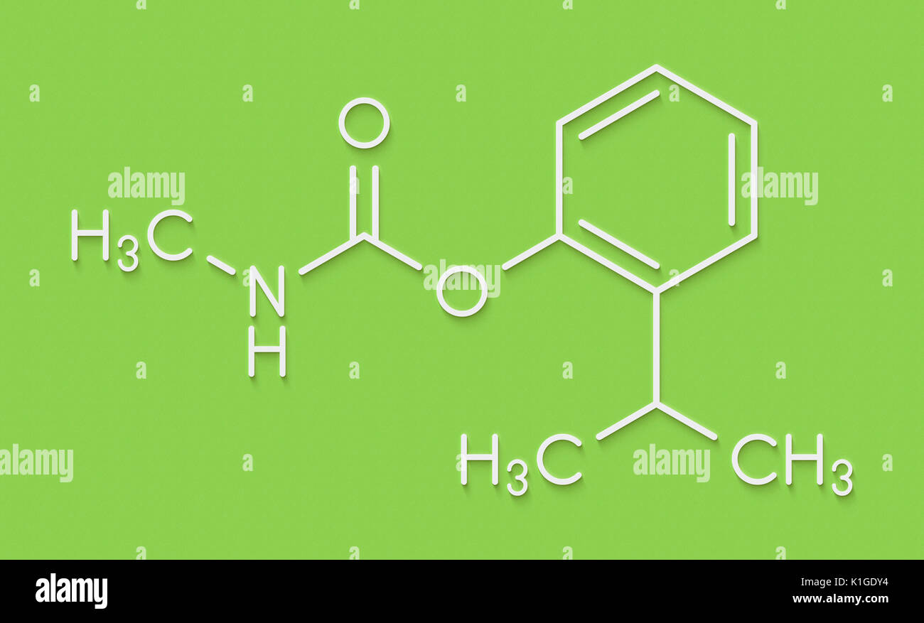 Isoprocarb insecticide molecule hi-res stock photography and images - Alamy