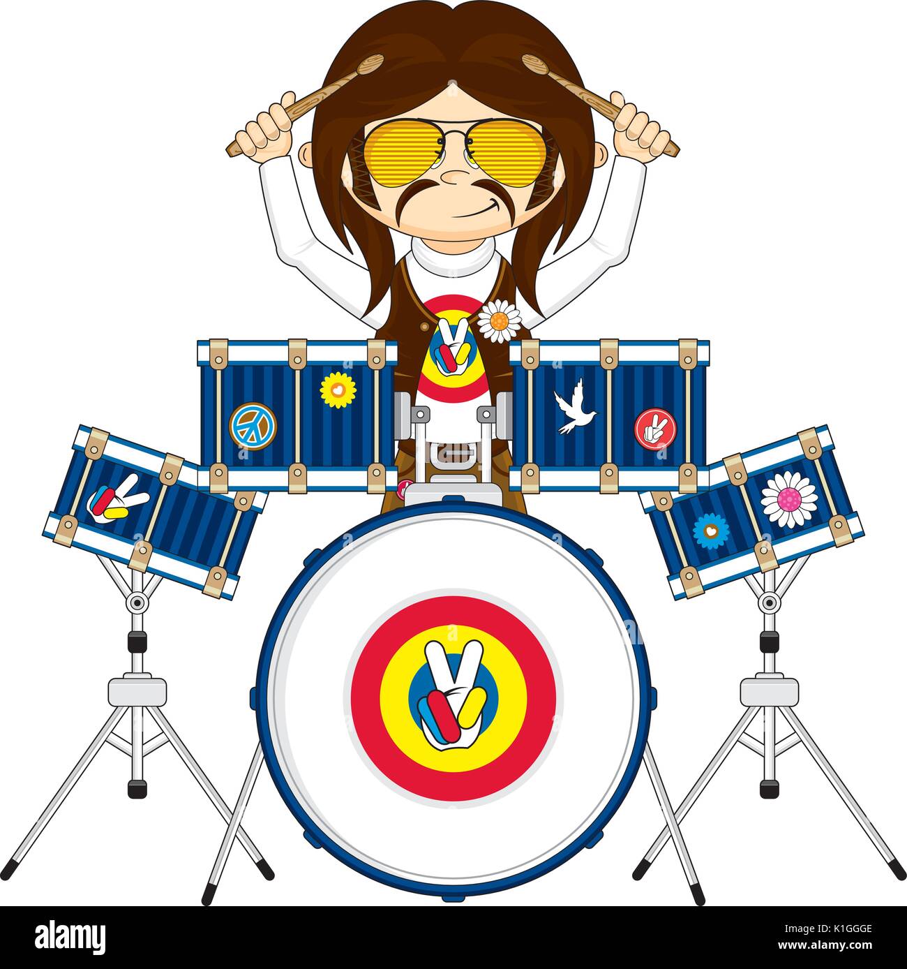 Cartoon Drum Stock Photos & Cartoon Drum Stock Images - Alamy