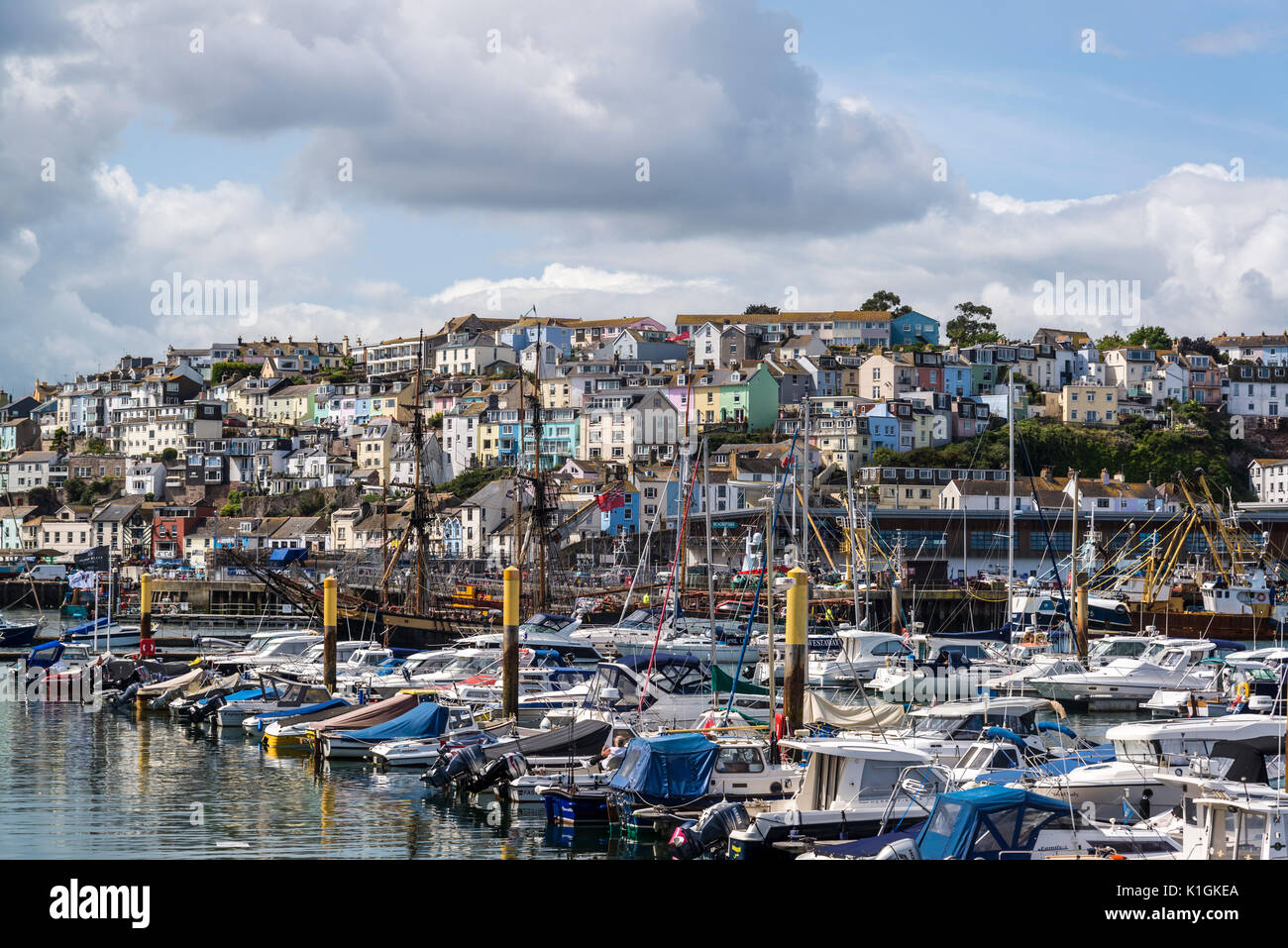 Brixham Outer Harbour Stock Photos & Brixham Outer Harbour Stock Images ...