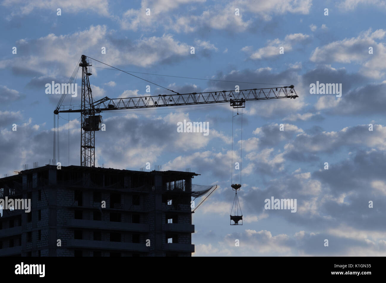House Building Work Stopped High Resolution Stock Photography and ...