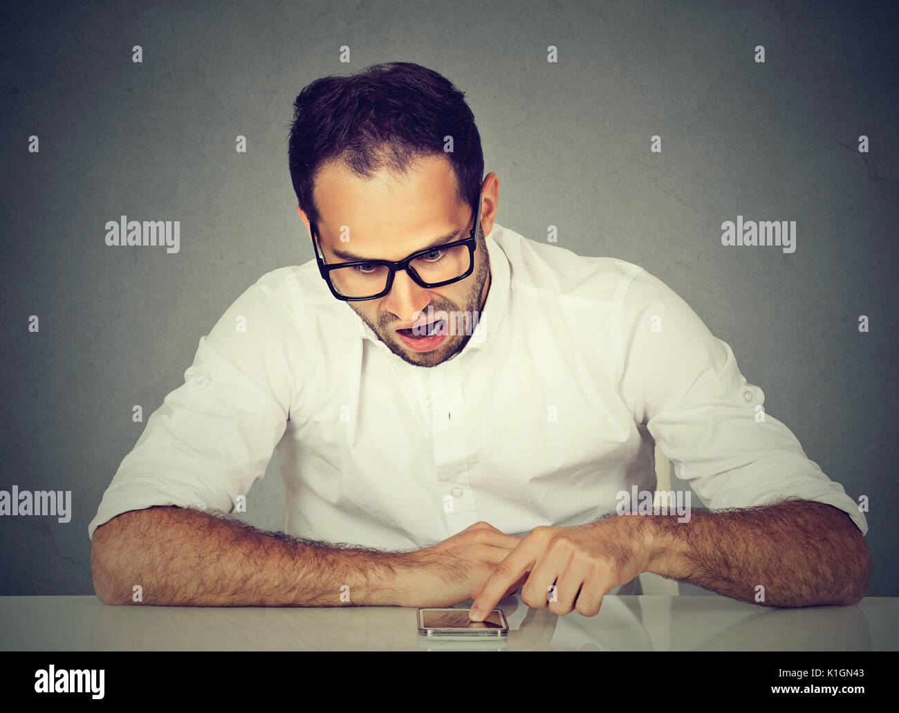 Phone malfunction hi-res stock photography and images - Alamy