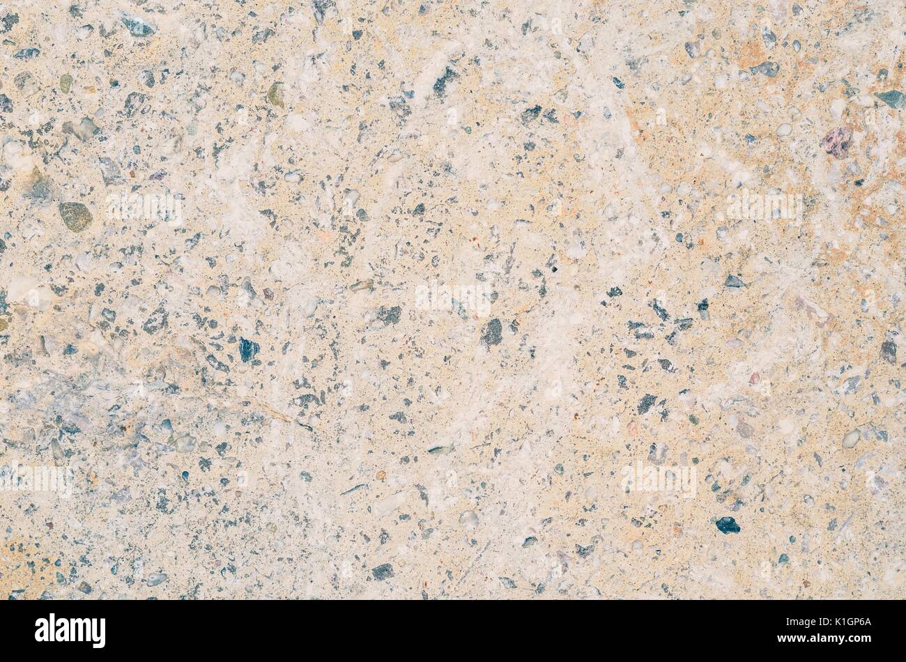 Bright stone background. Texture of pebbles on the wall Stock Photo - Alamy