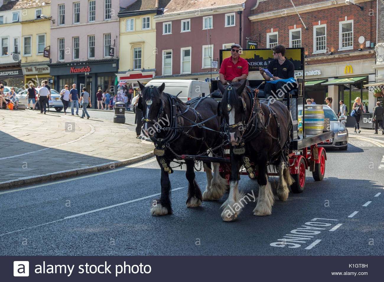Horse And Dray High Resolution Stock Photography and Images - Alamy