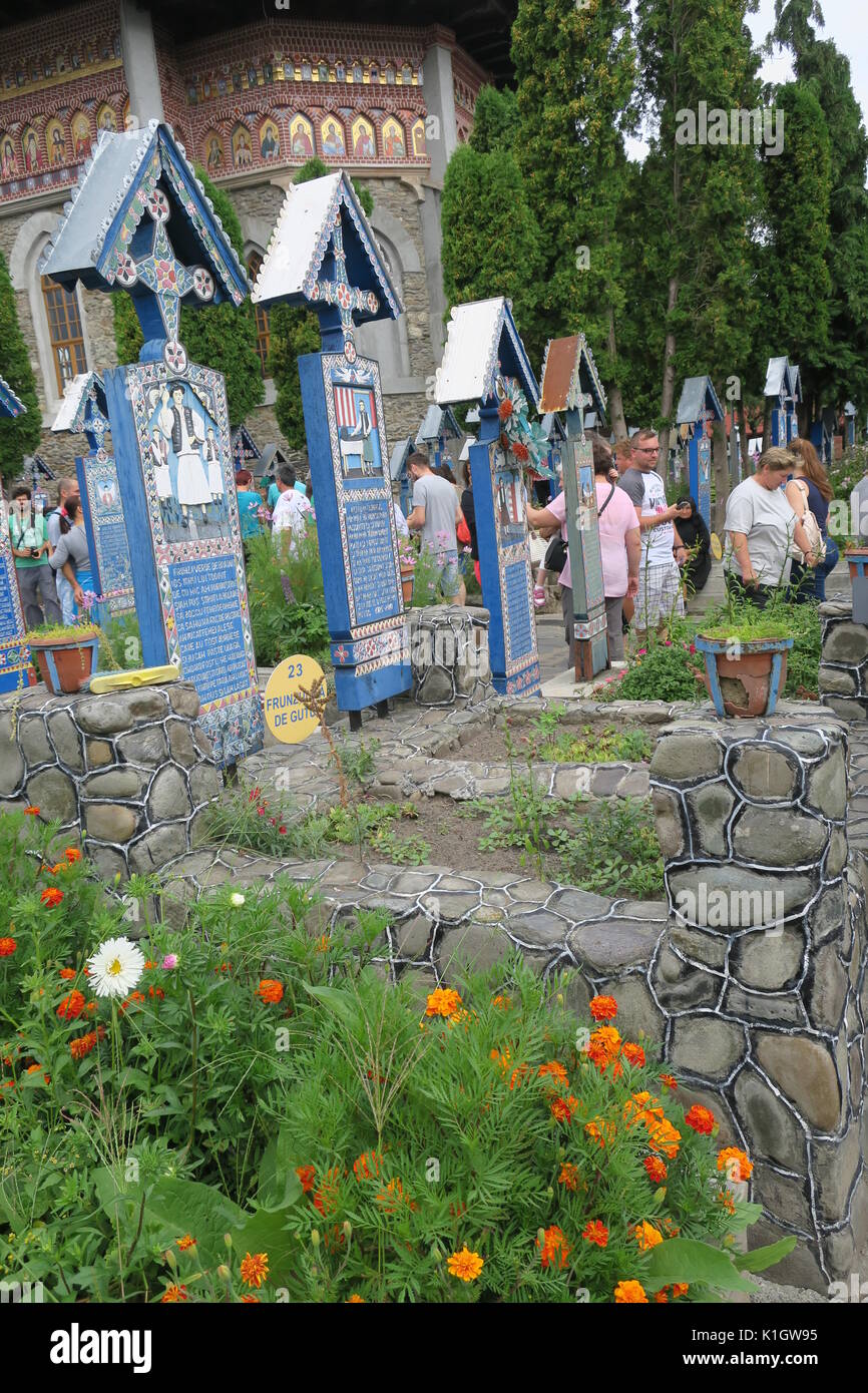 Merry Cemetery with handcarved gravestones with amusing stories about ...