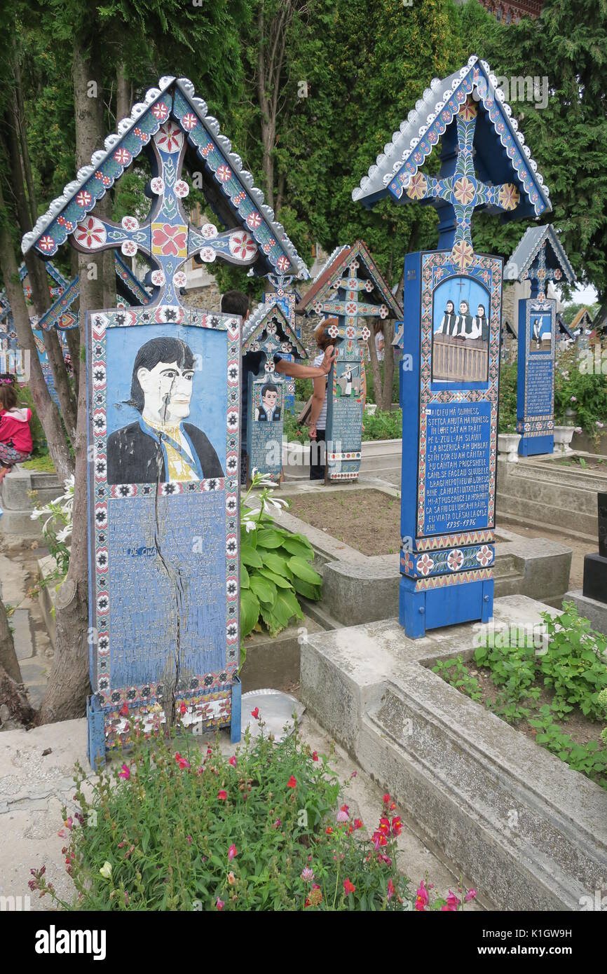 Merry Cemetery with handcarved gravestones with amusing stories about ...