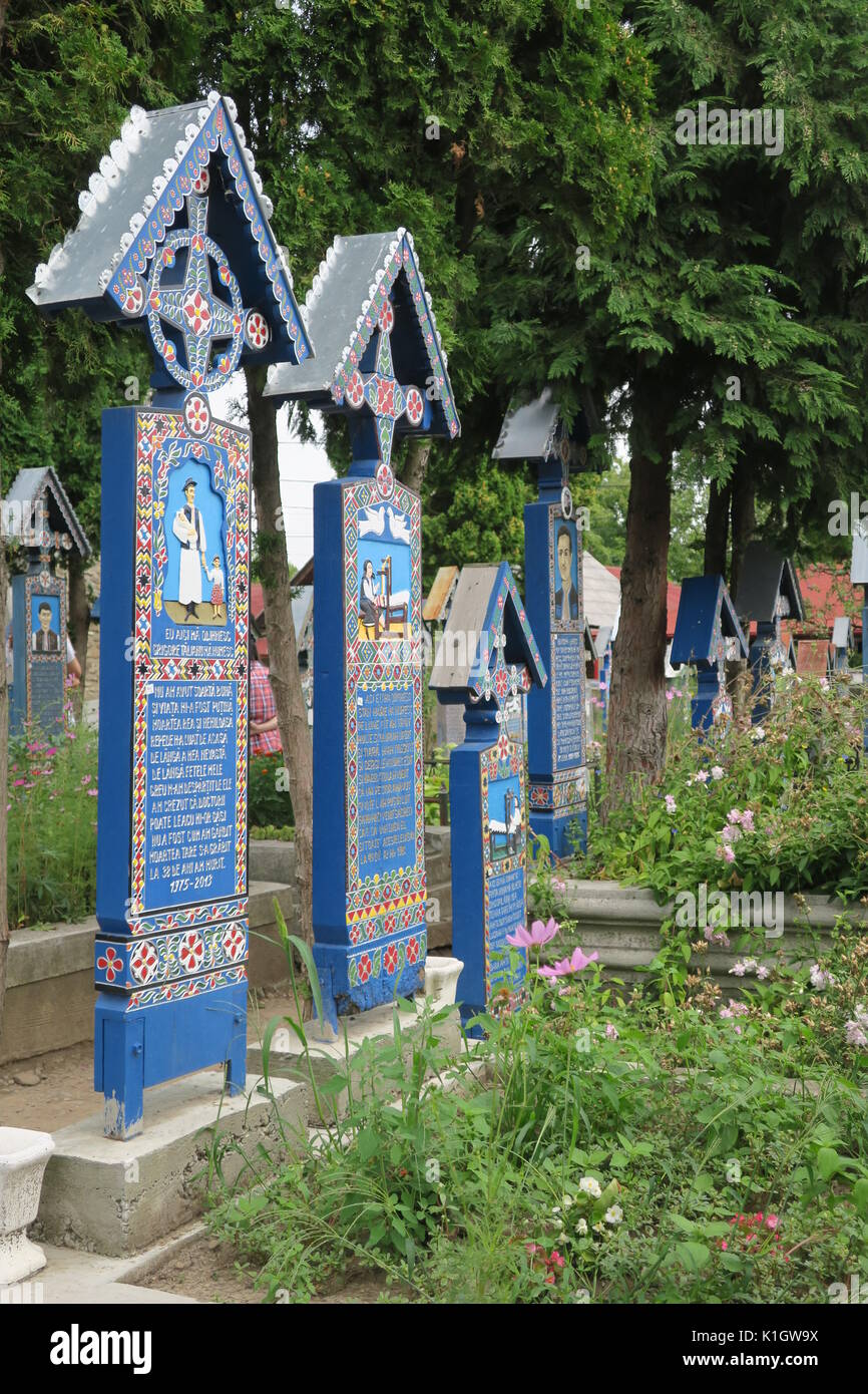 Merry Cemetery with handcarved gravestones with amusing stories about ...