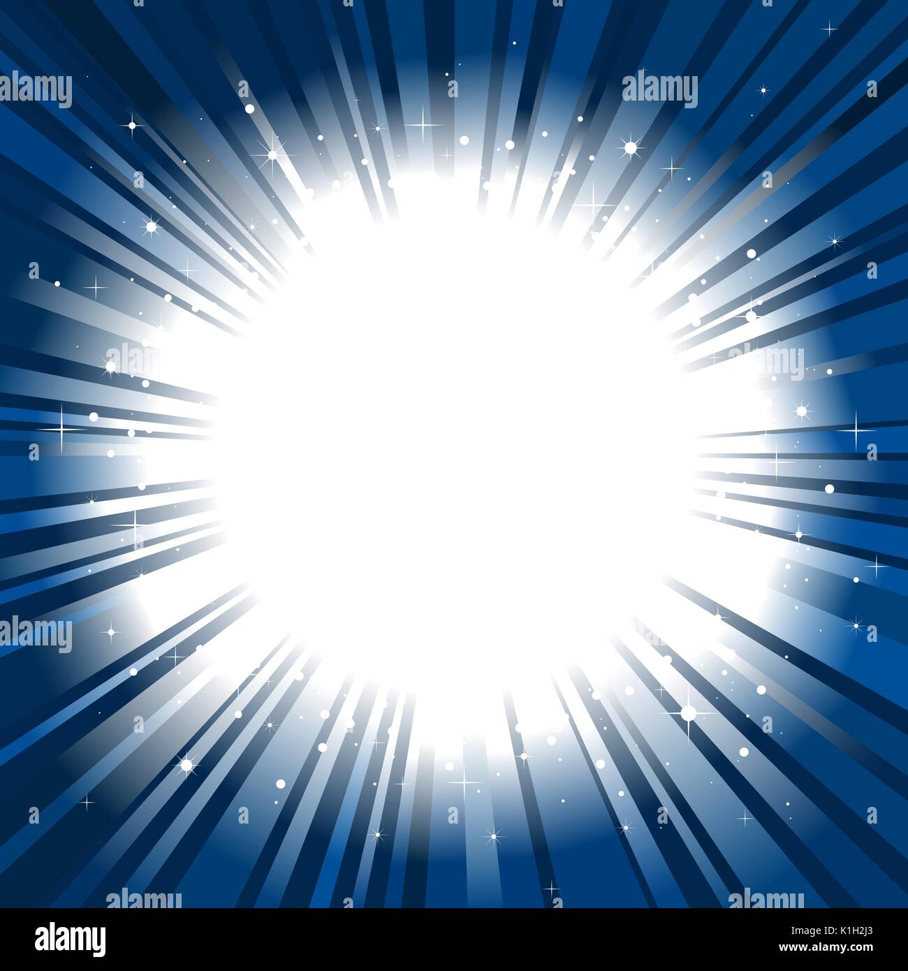 Blue Starburst Png
