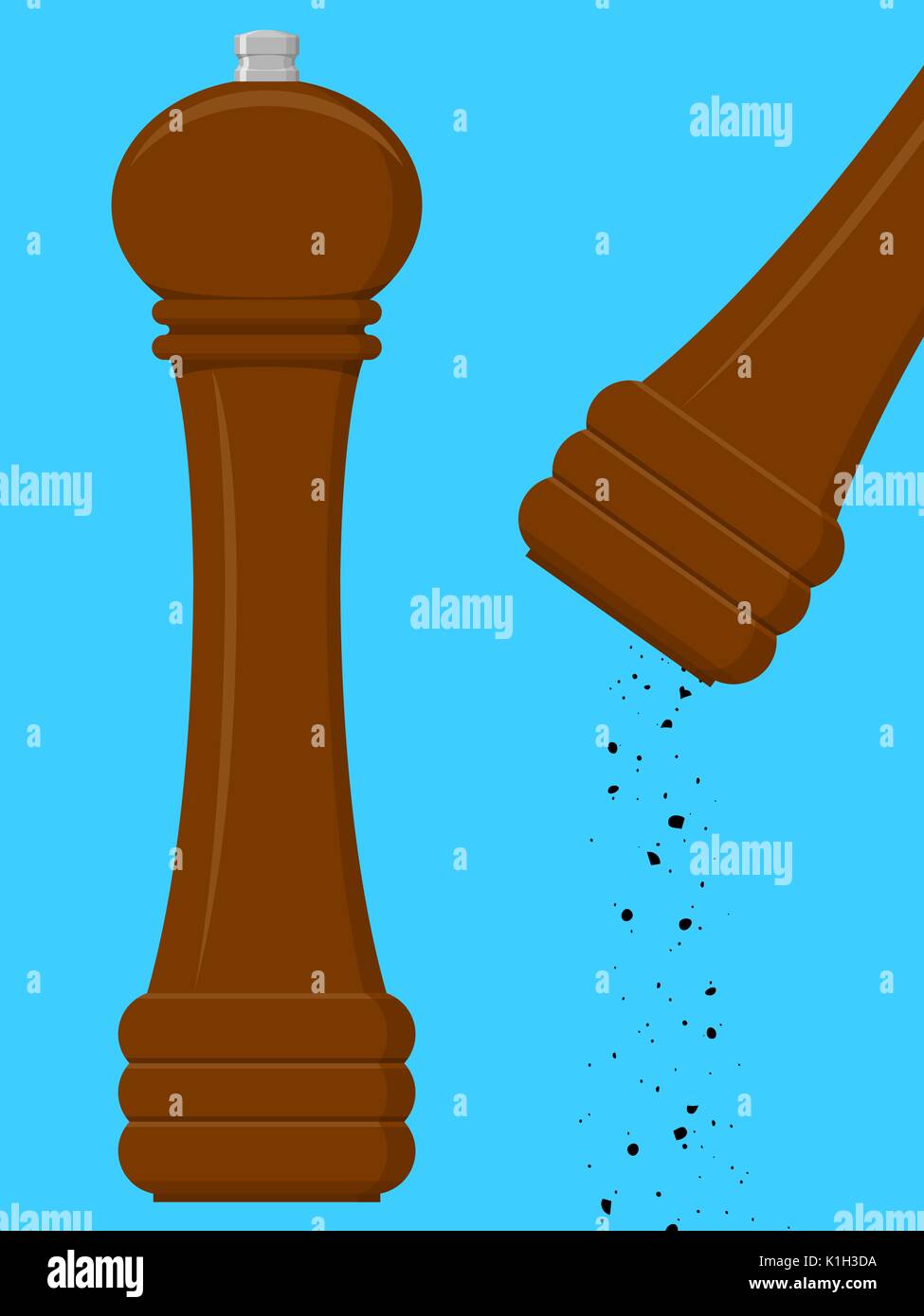 Old pepper Stock Vector Images - Alamy