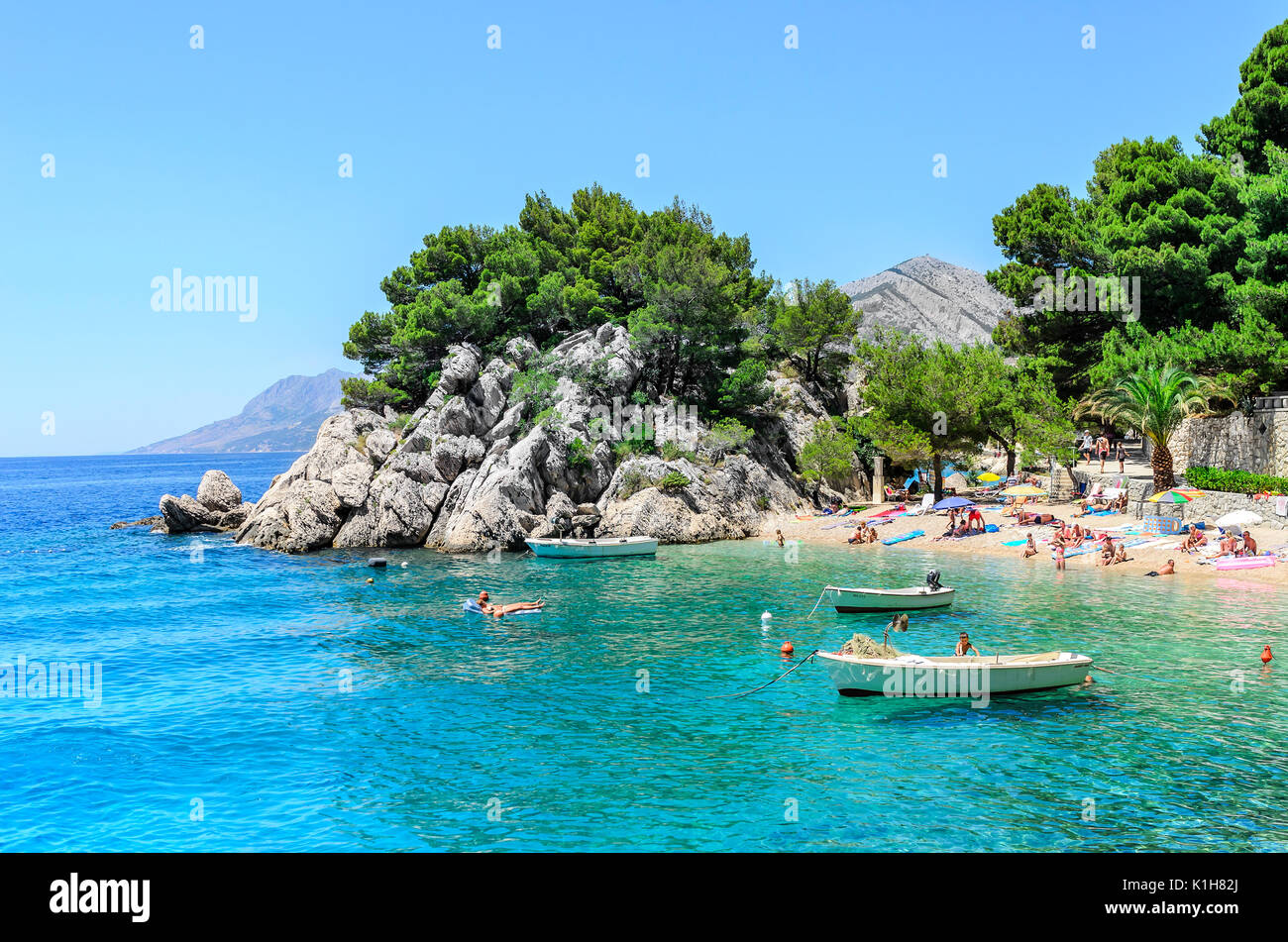 Brela croatia hi-res stock photography and images - Alamy