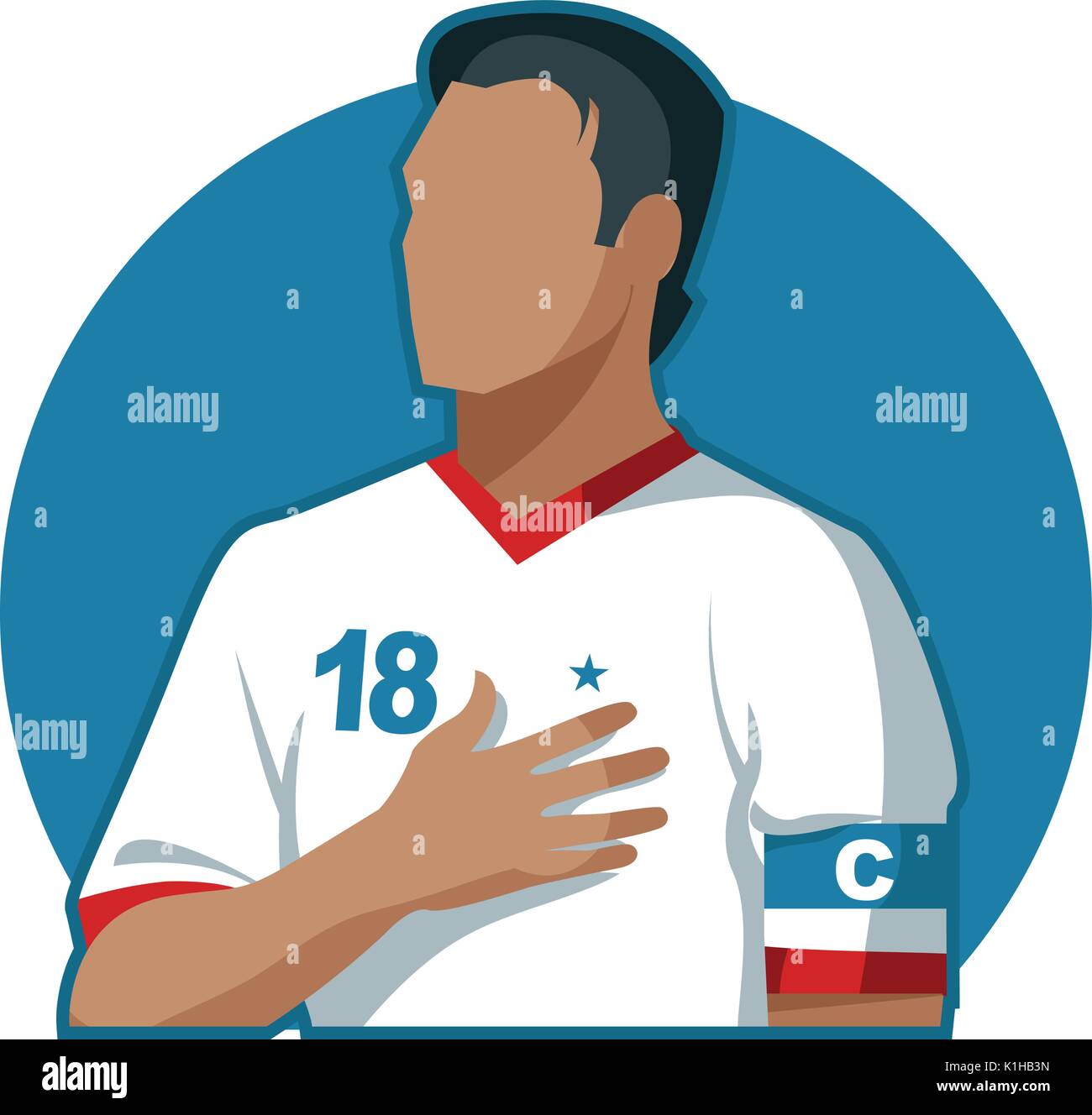 England football captain Stock Vector Images - Alamy