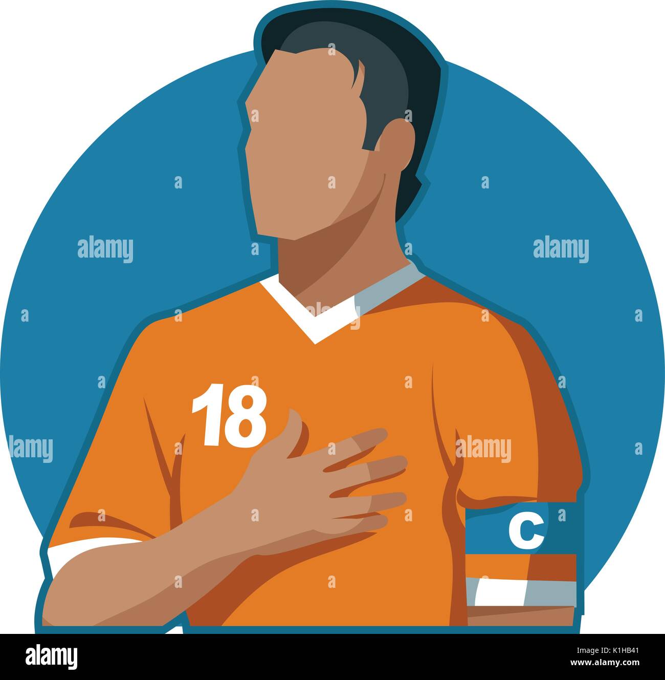 The netherlands football team Stock Vector Images - Alamy