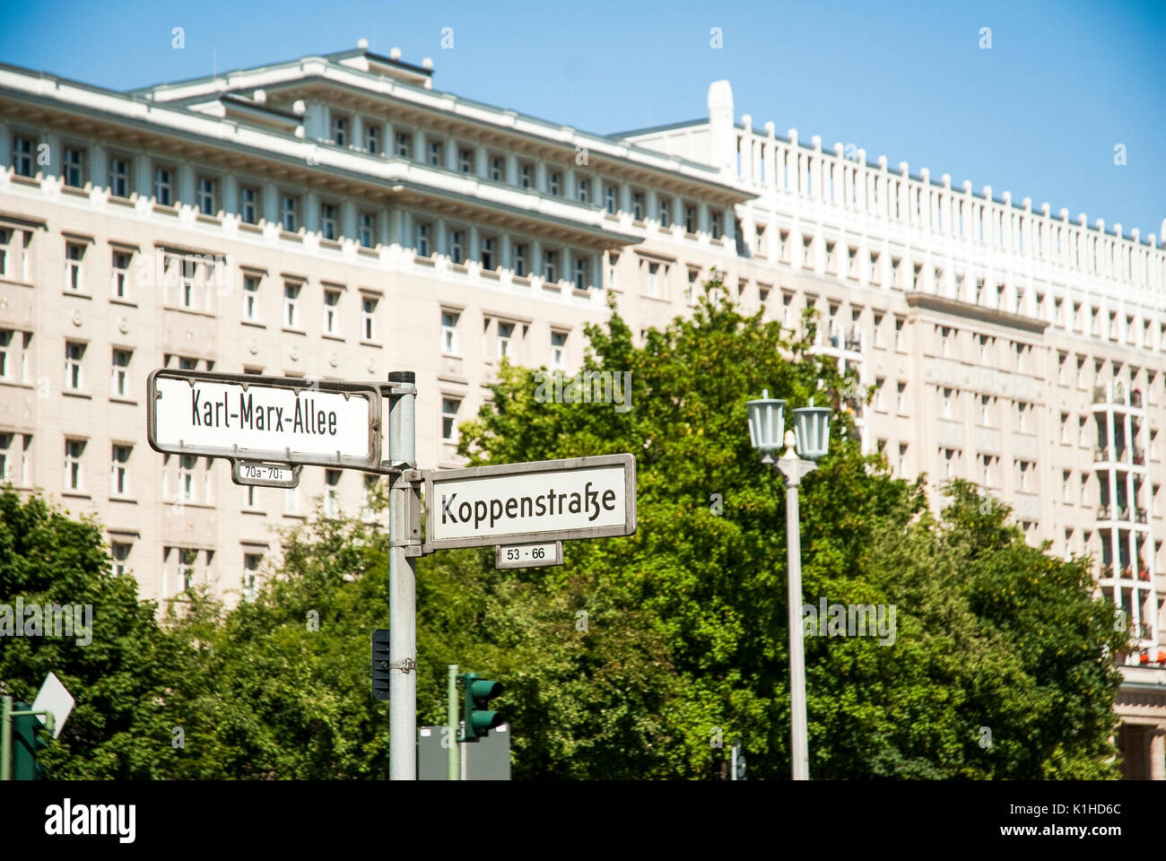 Berlin street signs hi-res stock photography and images - Alamy