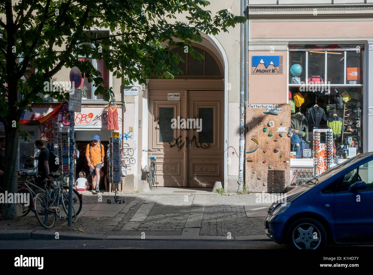 BERLIN JUNE 3 typical Prenzlauer Berg Street Scene Pankow District Berlin Germany on June 3 berlin-june-3-typical-prenzlauer-berg-street-scene-pankow-district-berlin-germany-on-june-3